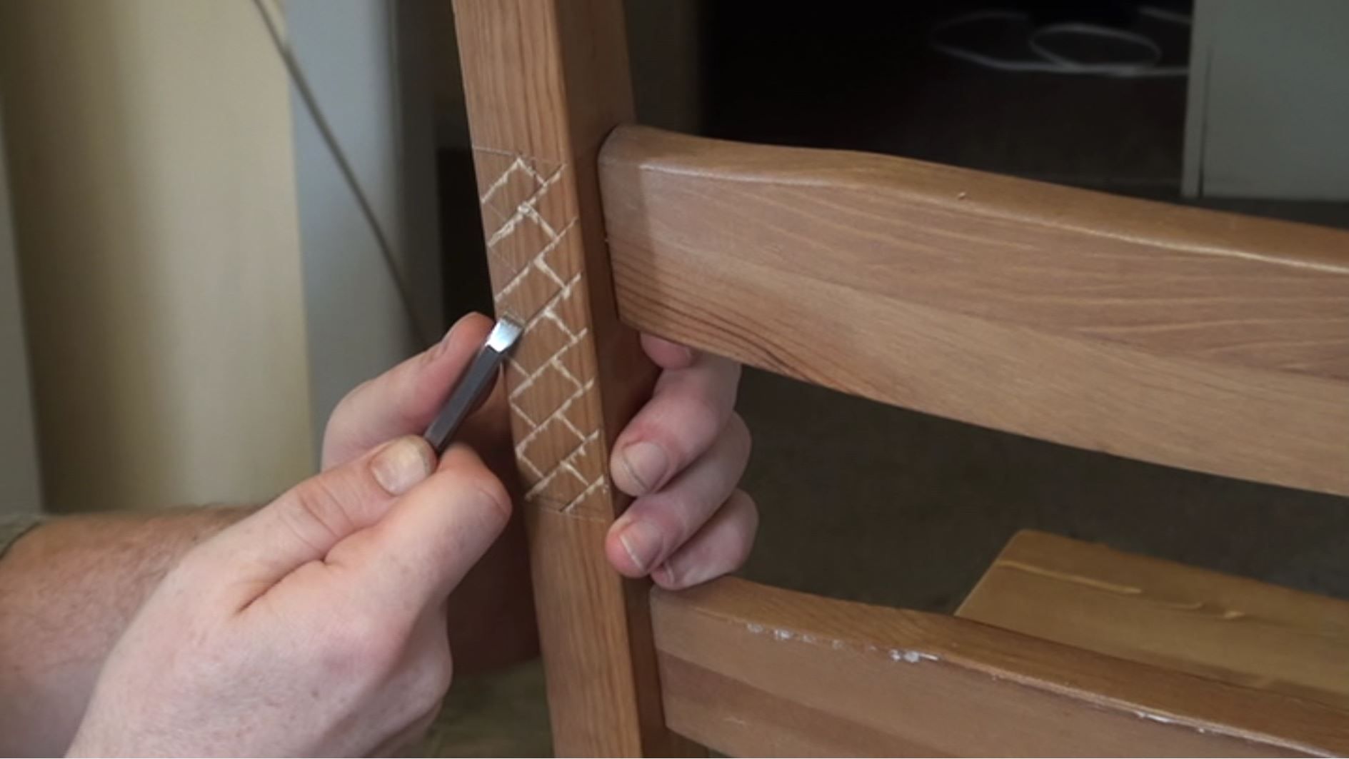 Upcycled Carved & Painted Wood Kitchen Chair : 13 Steps (with Pictures ...