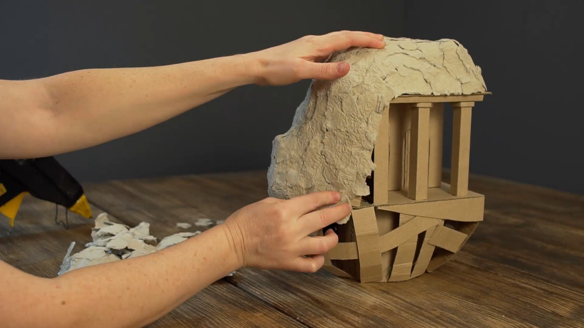 House in a Rock Using Cardboard : 6 Steps (with Pictures) - Instructables
