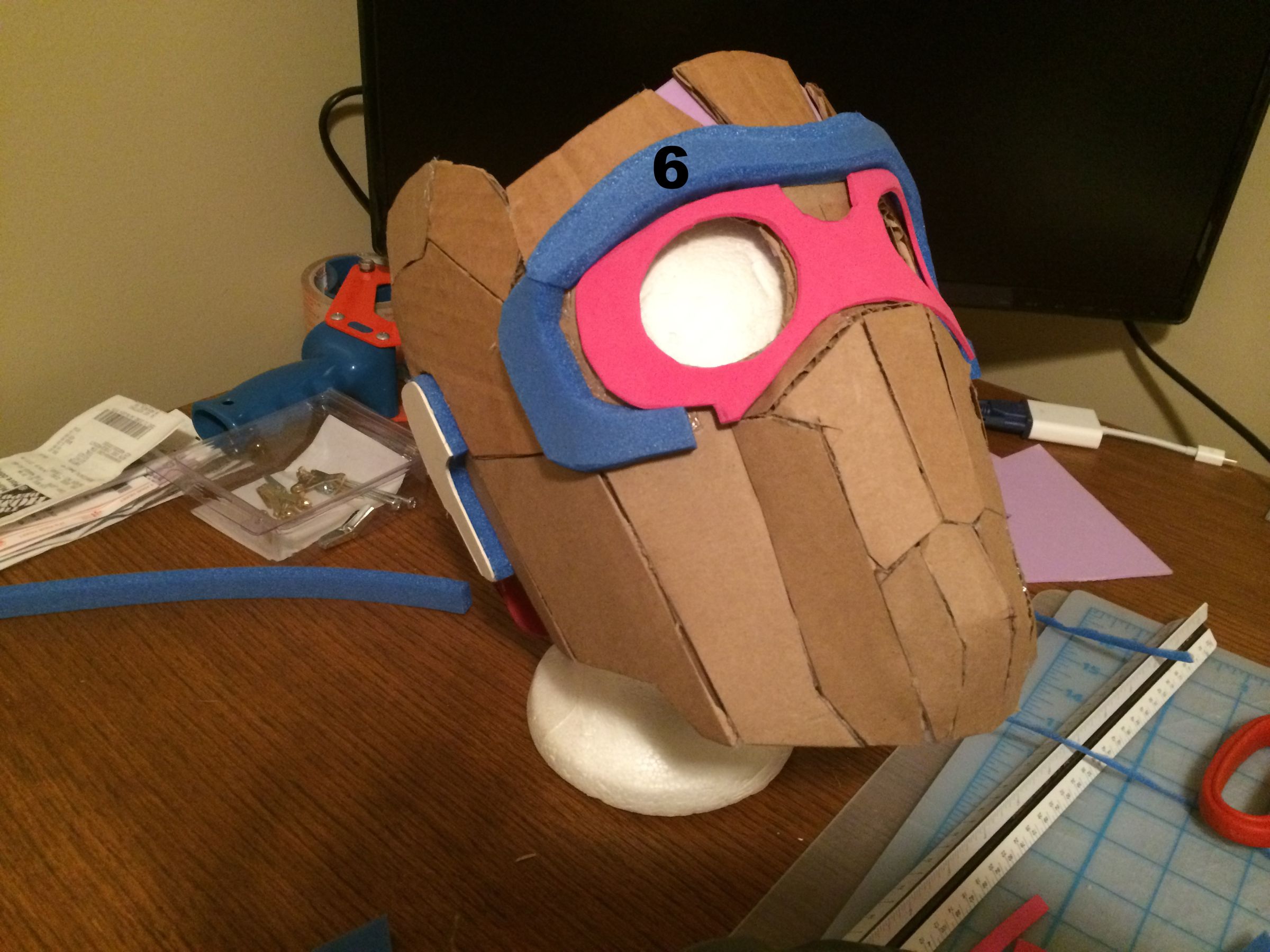 Star Lord Mask Diy