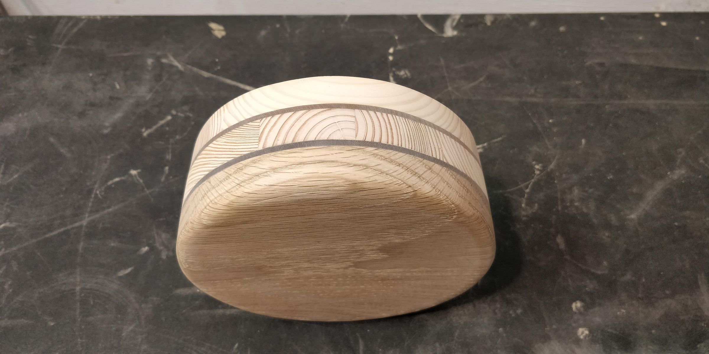 Plug-in Round Wood Wall LED Lamp | Portable Circle Socket Plug Night ...