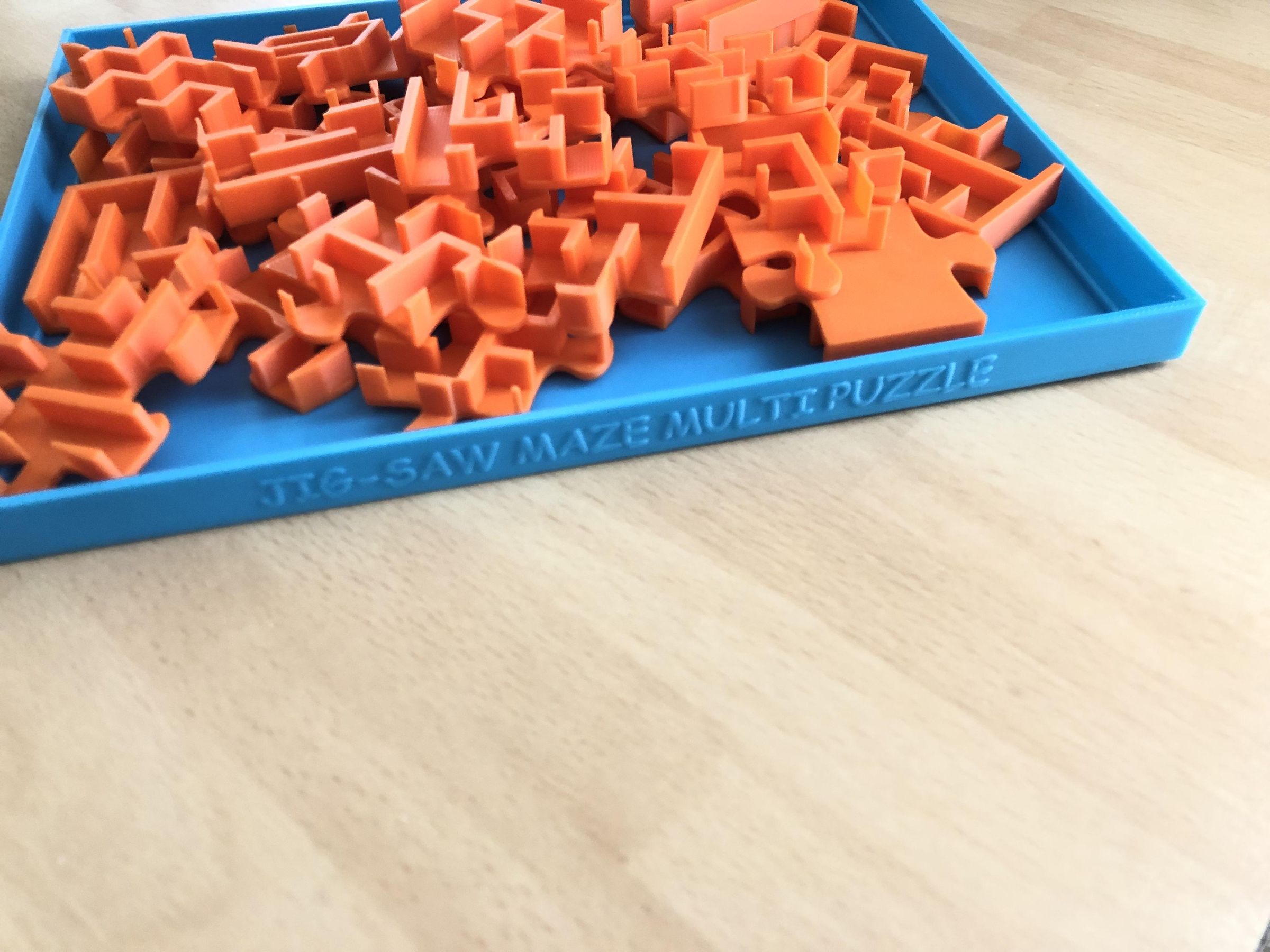 Jig-Saw Maze Multi Puzzle 3D Print : 5 Steps (with Pictures ...
