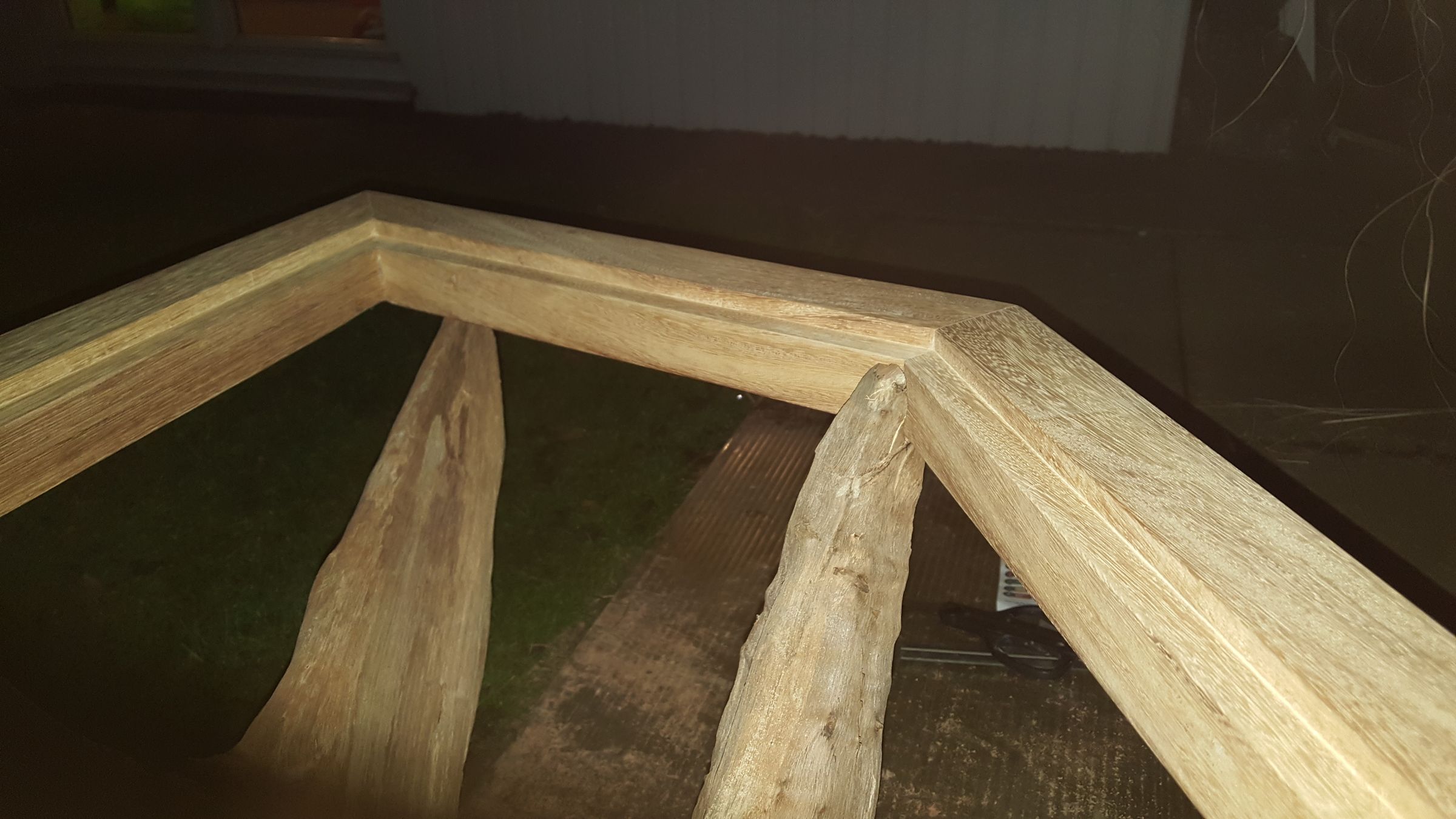 Tree Root Table With Custom Glass Top and Underlight : 10 Steps (with ...