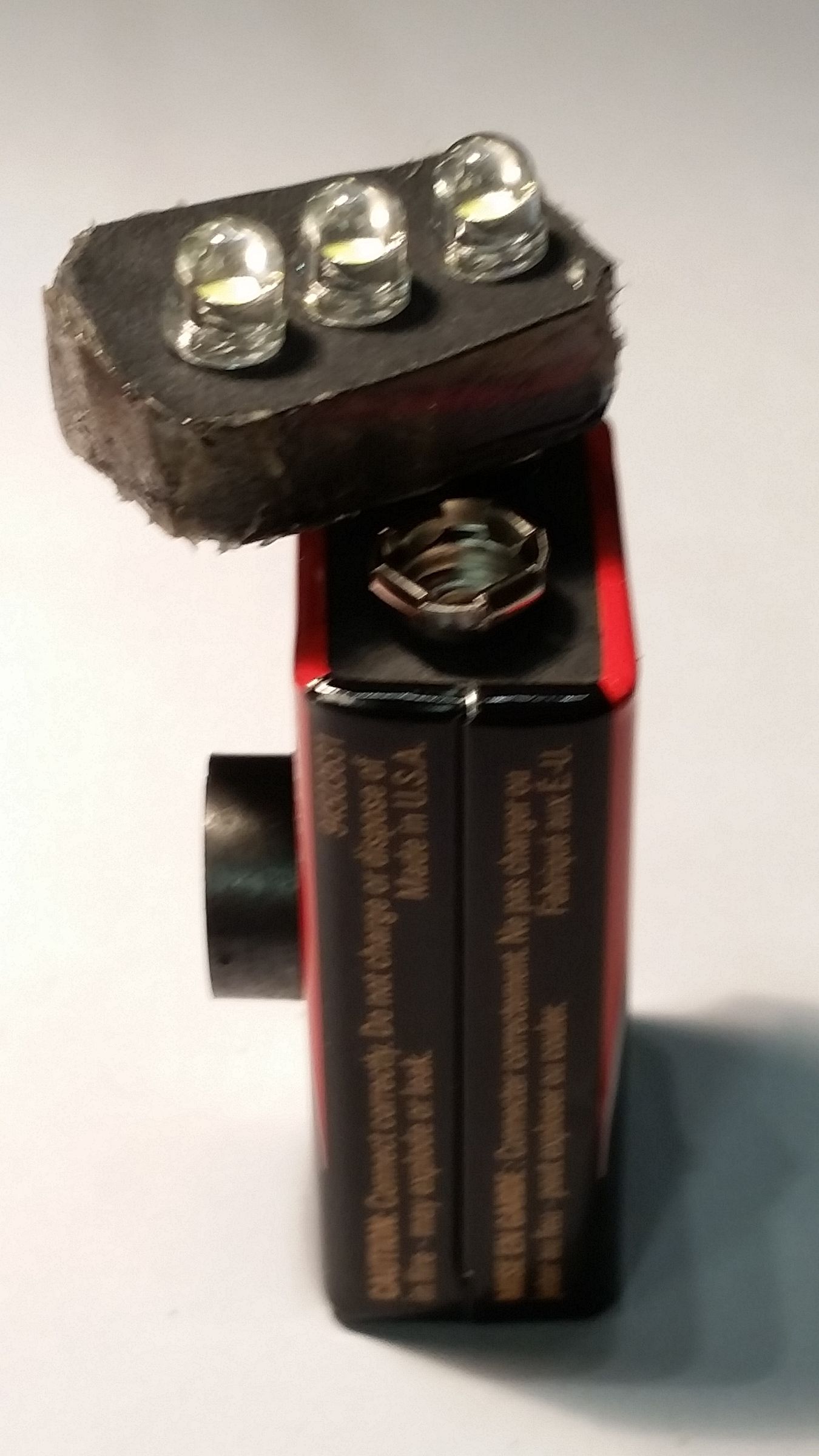 DIY 9 Volt LED Emergency/Backpack Flash Light : 10 Steps - Instructables