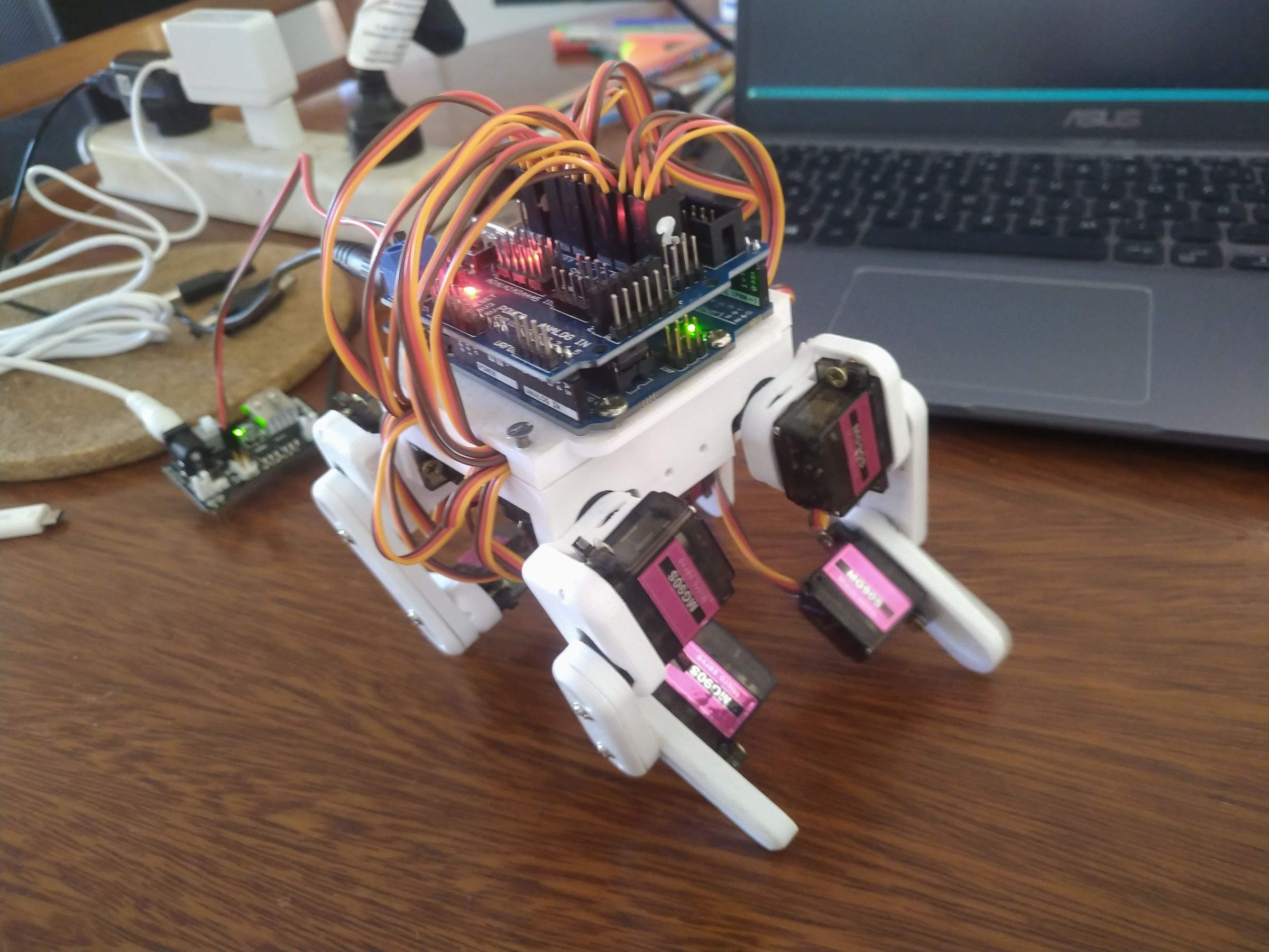 Arduino Powered Micro Quadruped : 13 Steps (with Pictures) - Instructables
