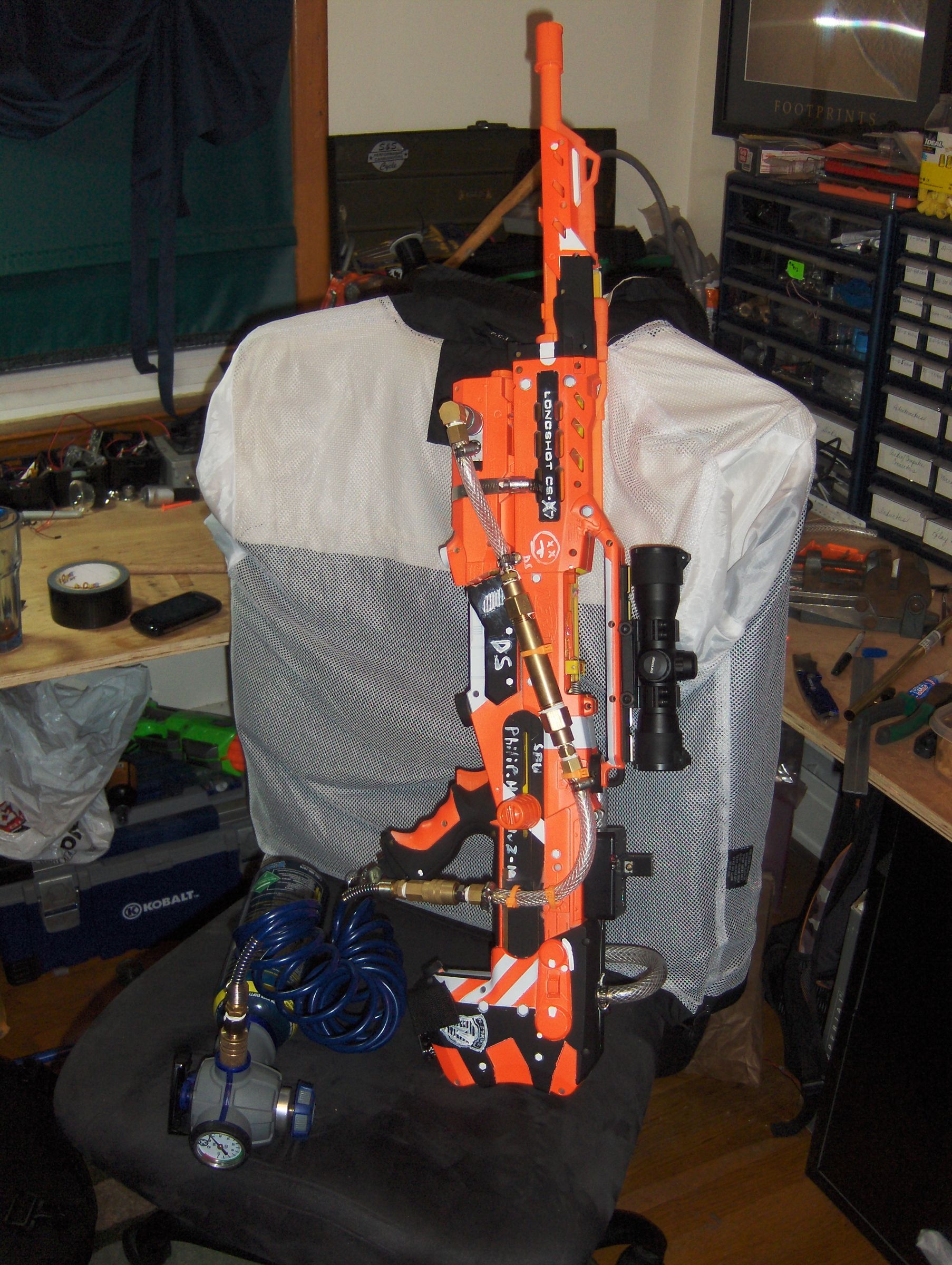 Semi-Automatic NERF Longshot : 10 Steps (with Pictures) - Instructables