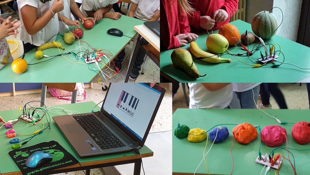 Makey Makey: Fruit Piano and Others | Trybotics