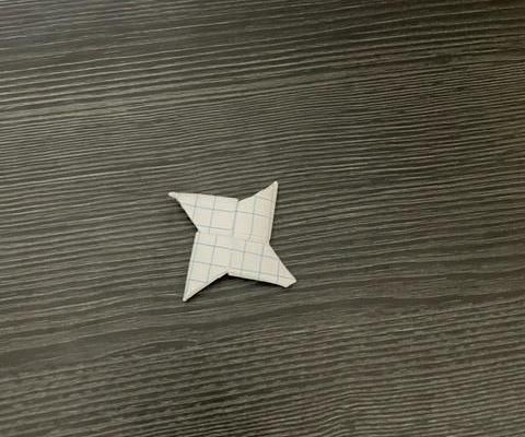 How to Make Paper Ninja Stars : 9 Steps - Instructables