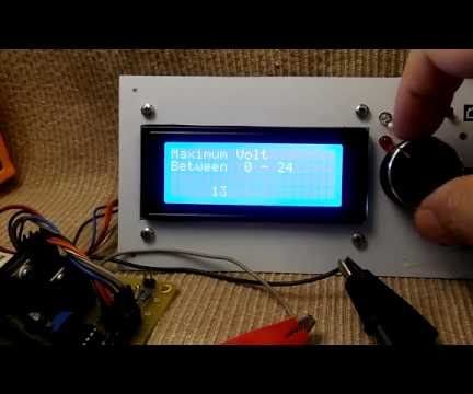 Variable Power Supply, Current Limiter, Amp Meter, Volt Meter, Inviot U1 Board, Arduino ...