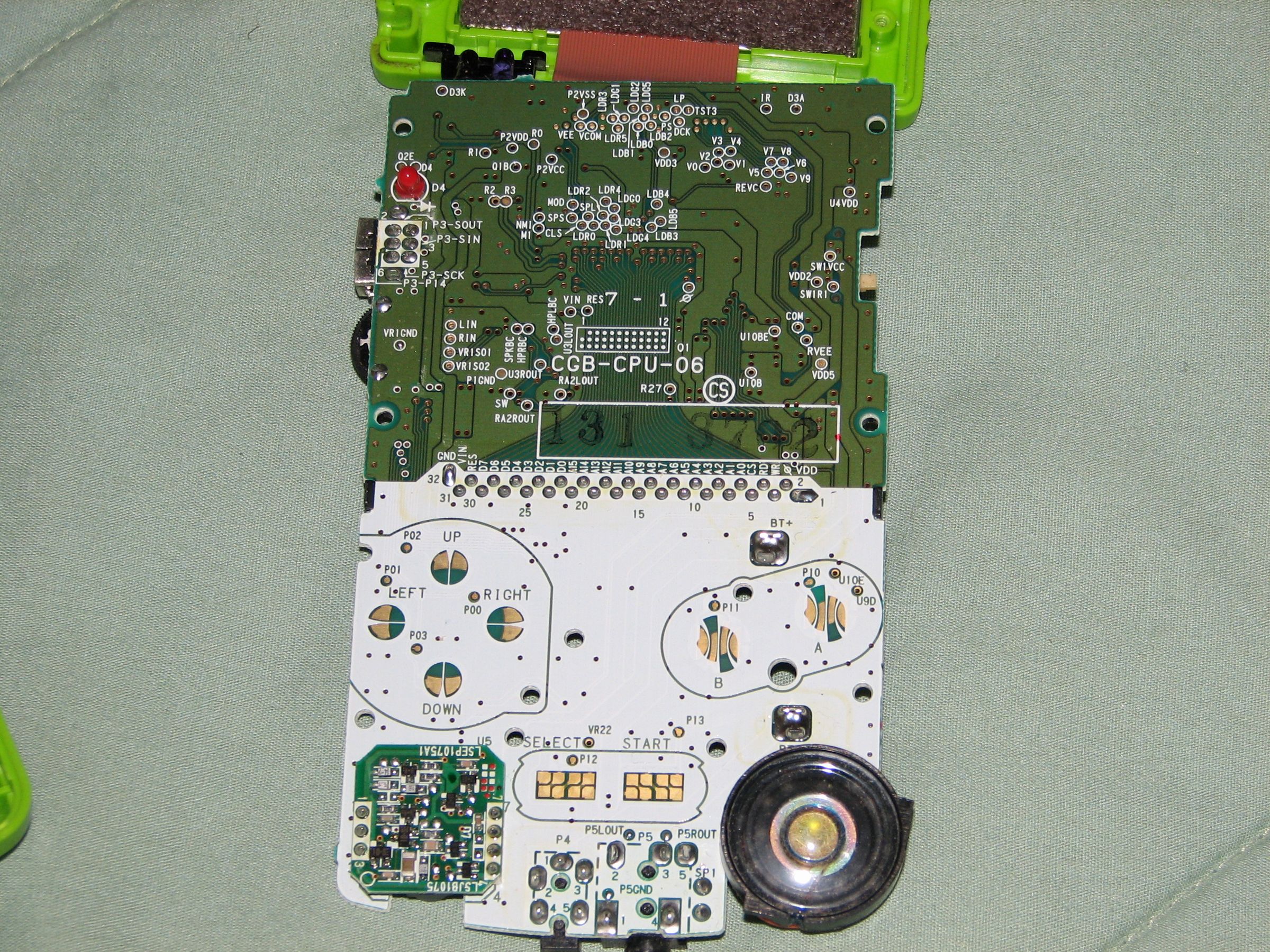 Game Boy Color Teardown - Instructables