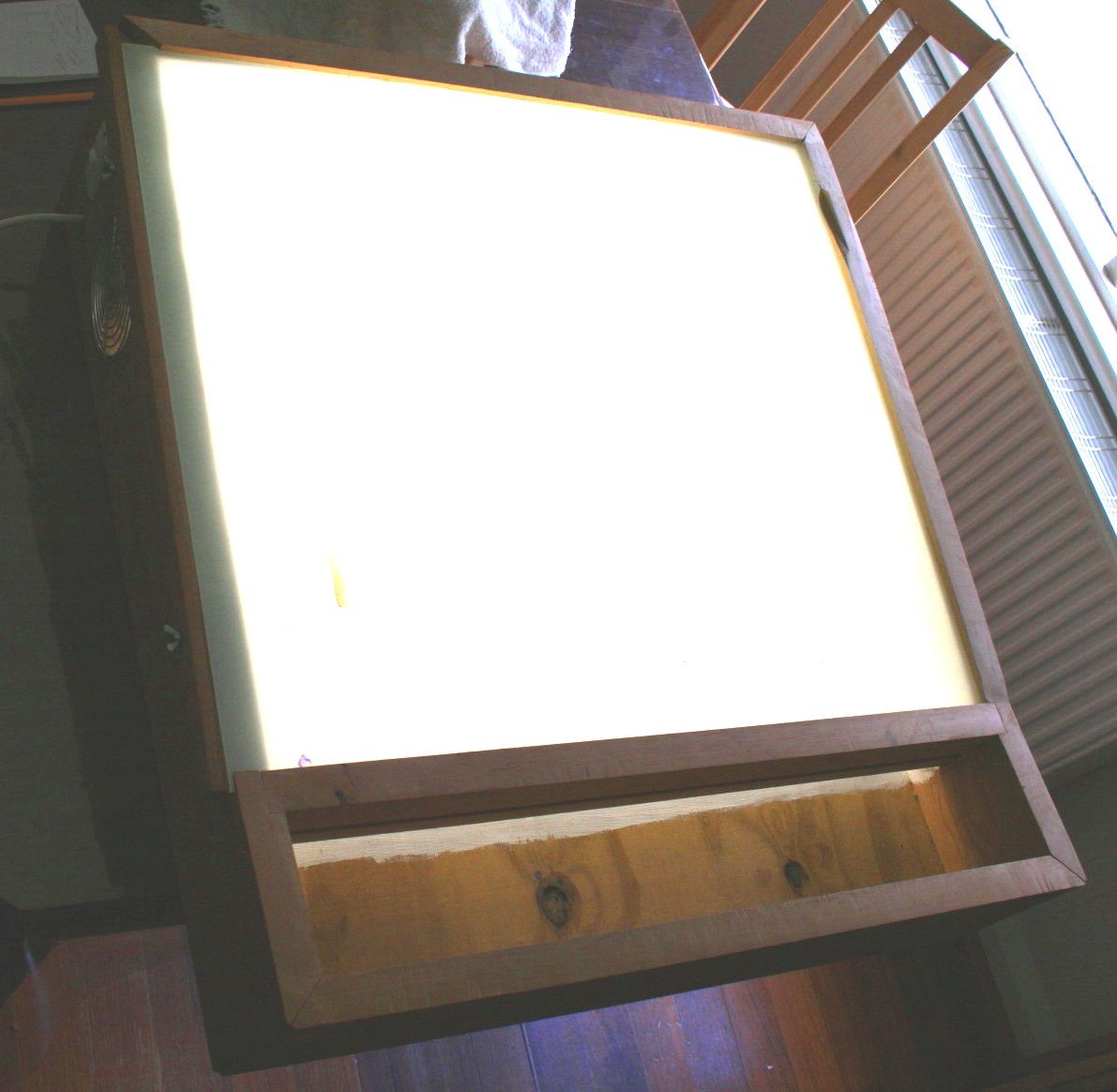Lighted Table for Drafting, Calligraphy, Animation Etc. : 9 Steps ...