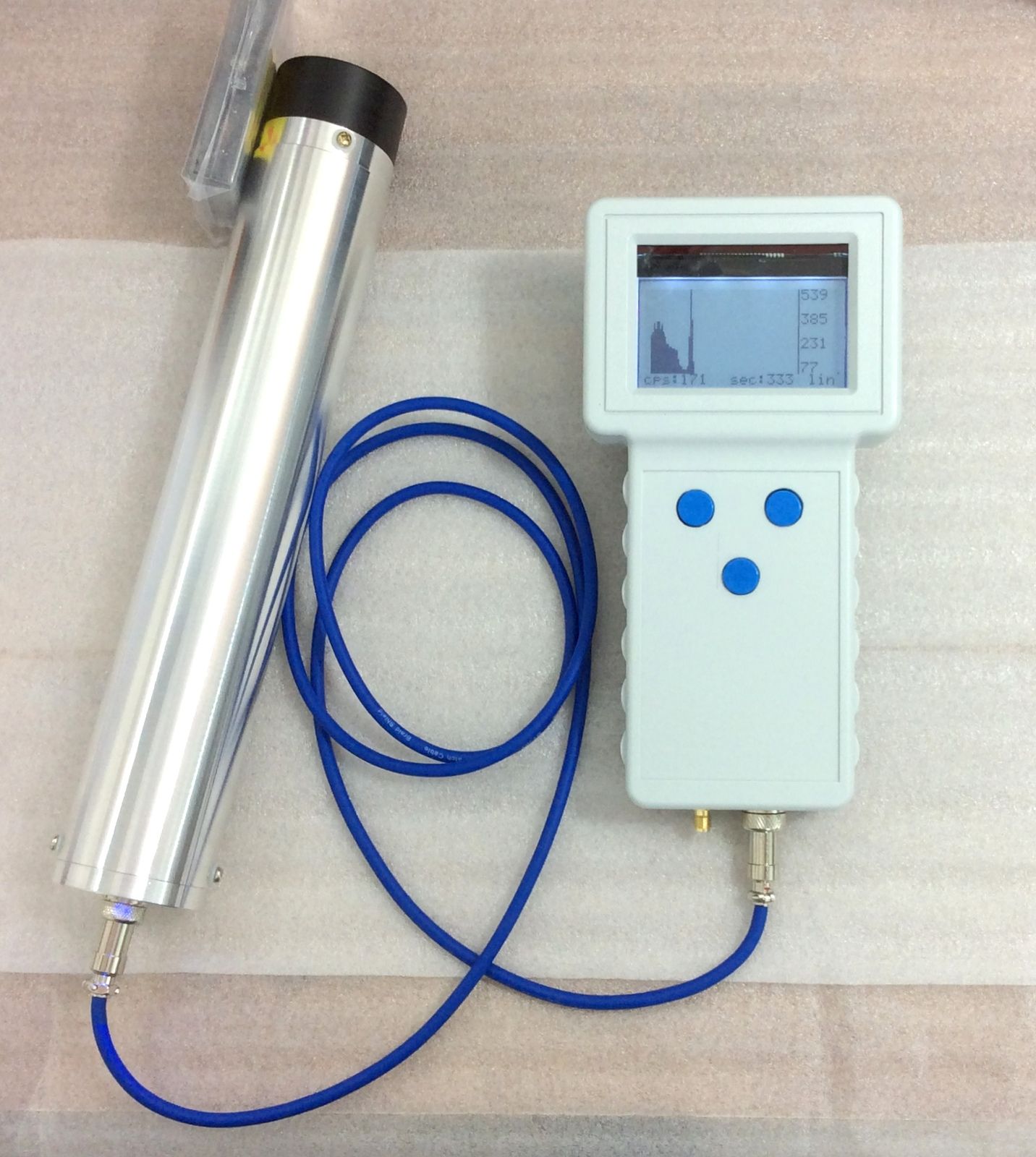 Multi Channel Analyzer MCA With Gamma Spectroscopy NaI(Tl) Detector : 5 ...