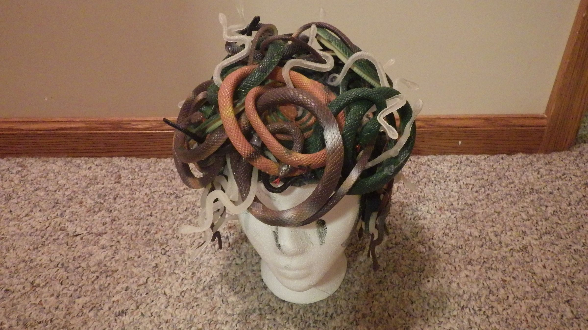 Medusa Wig : 4 Steps (with Pictures) - Instructables