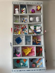 Origami Display Shelf : 14 Steps - Instructables