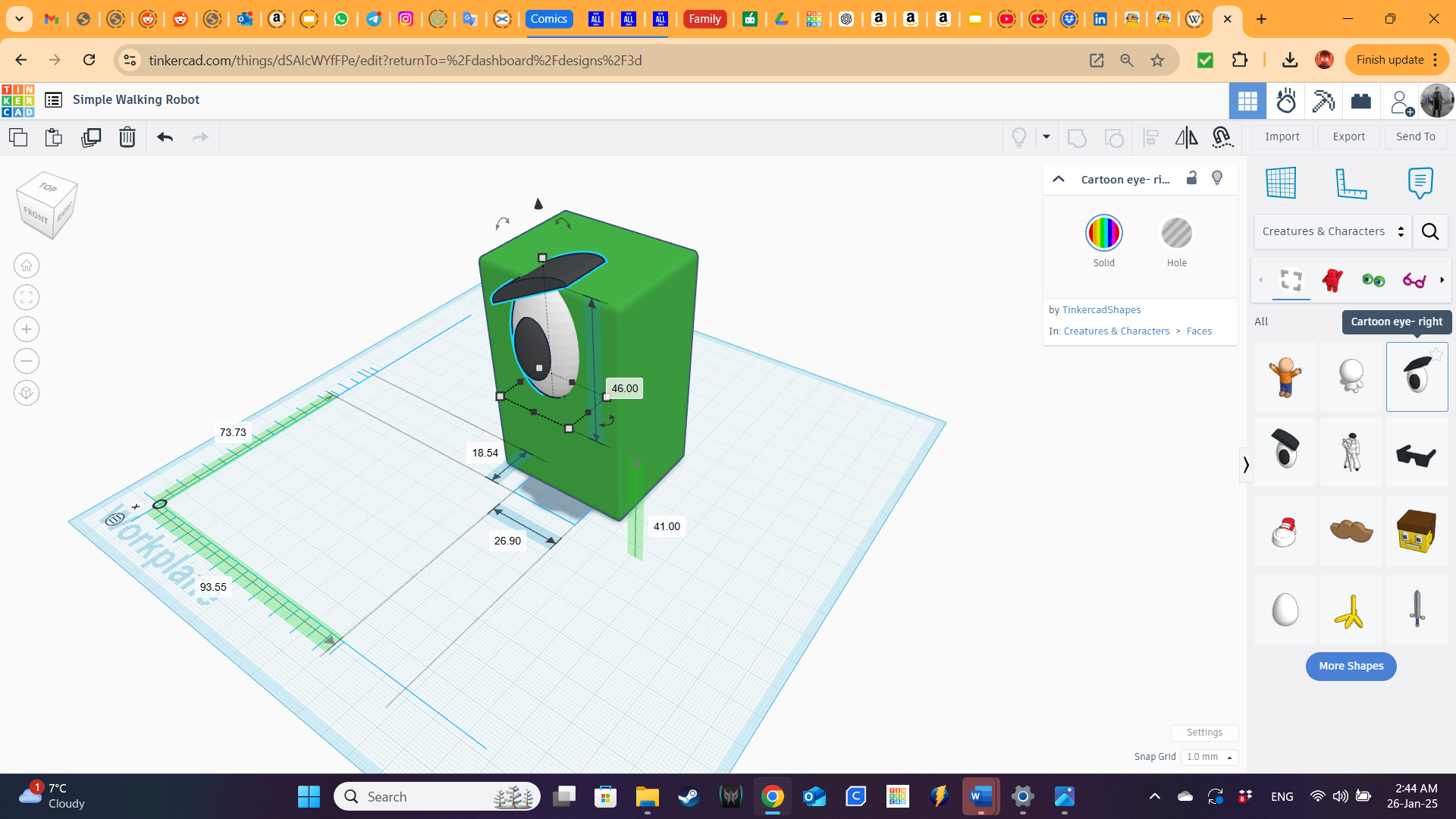 Tinkercad Robotics for School: SIMLAB KOMBAT! (virtual Walking Robots ...