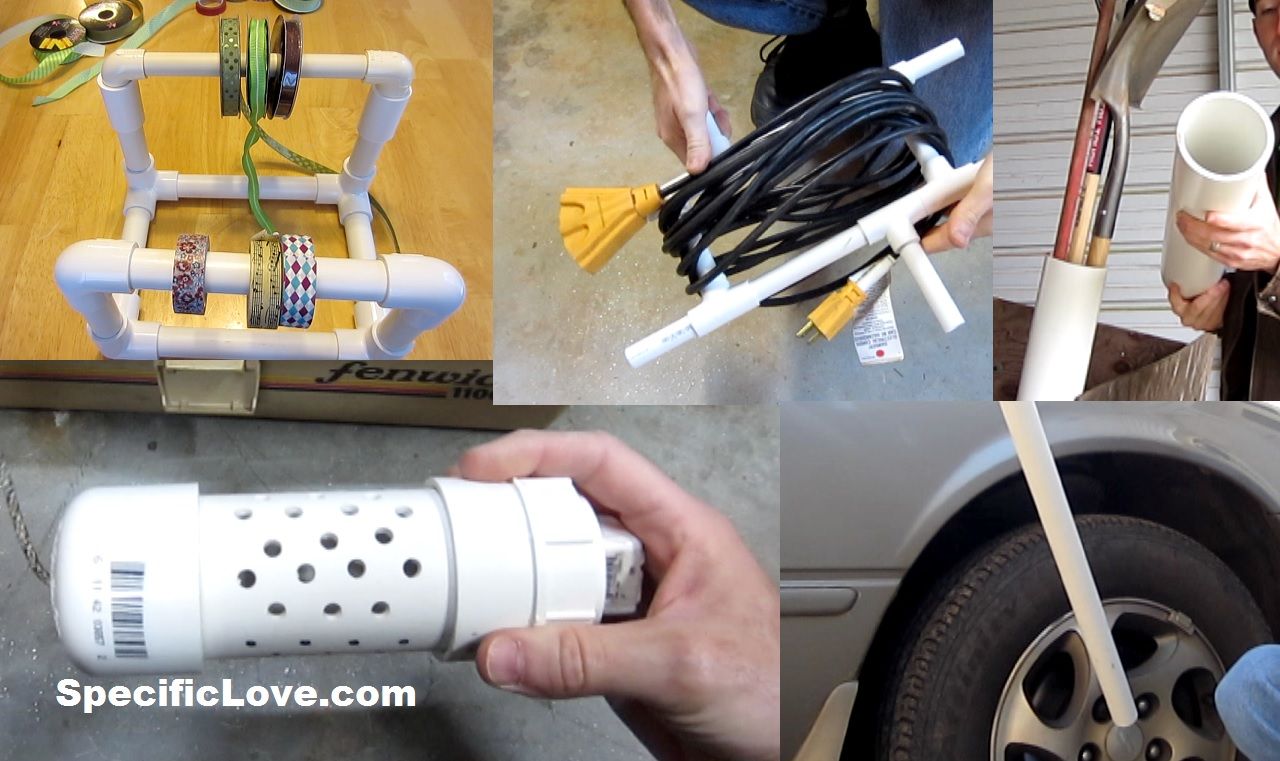 10 Life Hacks With PVC #4 - Instructables