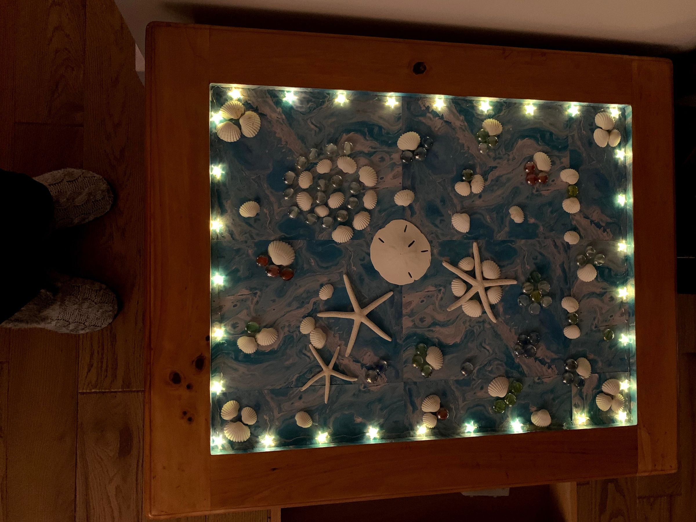 Epoxy Table With Light - Instructables