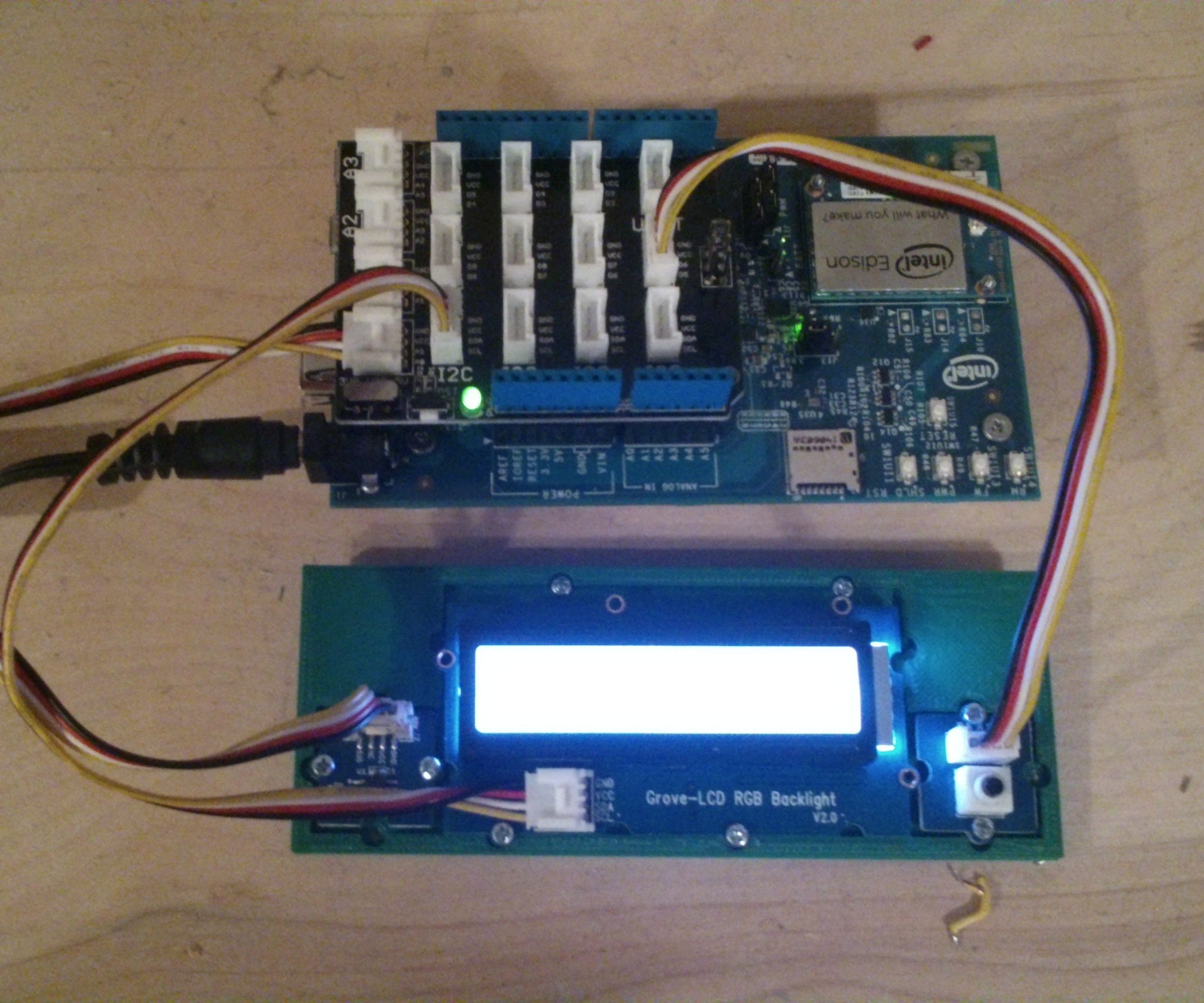 Intro To Intel Xdk Iot Edition Using A Temperature Display 3 Steps Instructables 