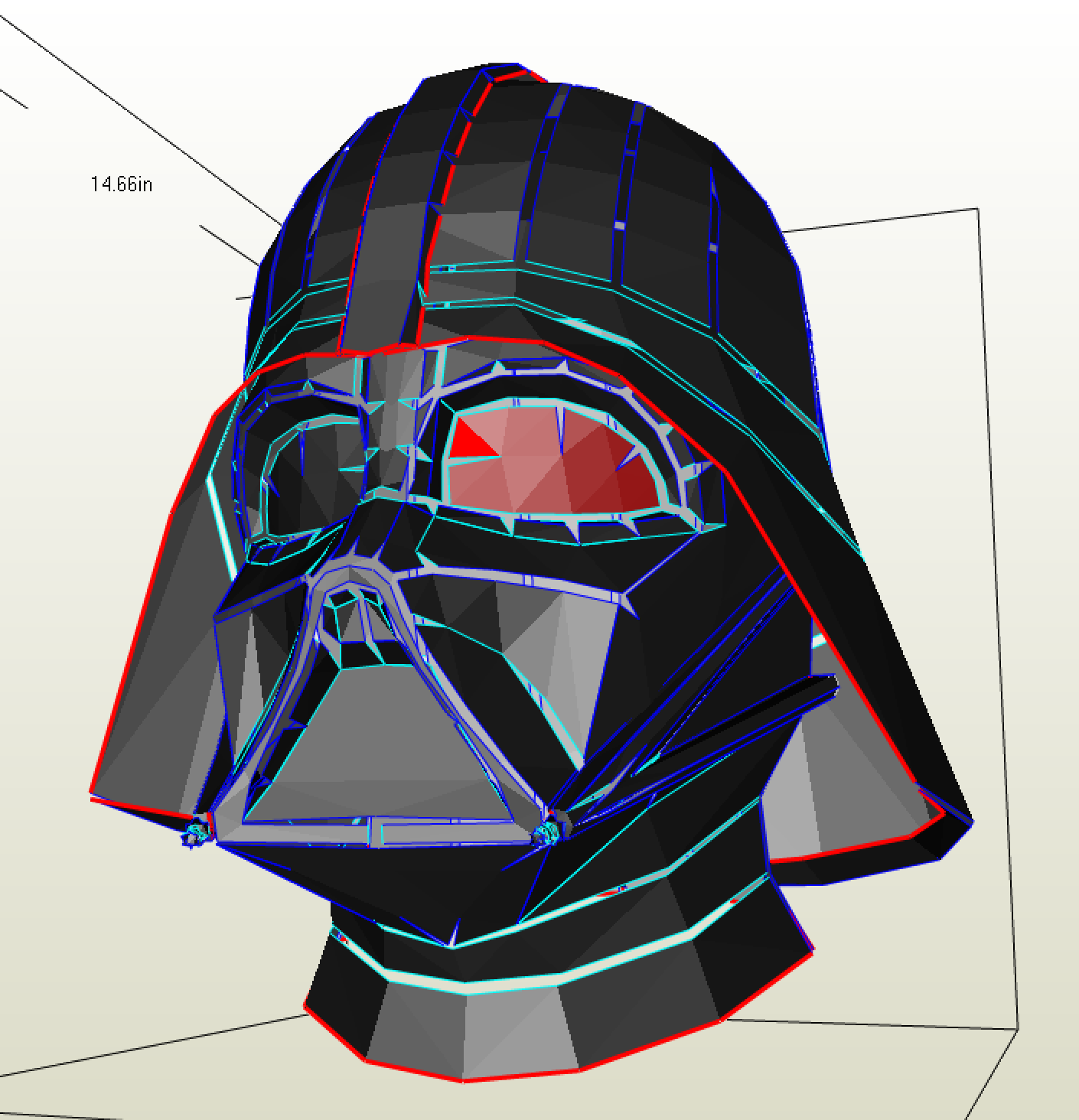 Cardboard Darth Vader Helmet : 6 Steps - Instructables