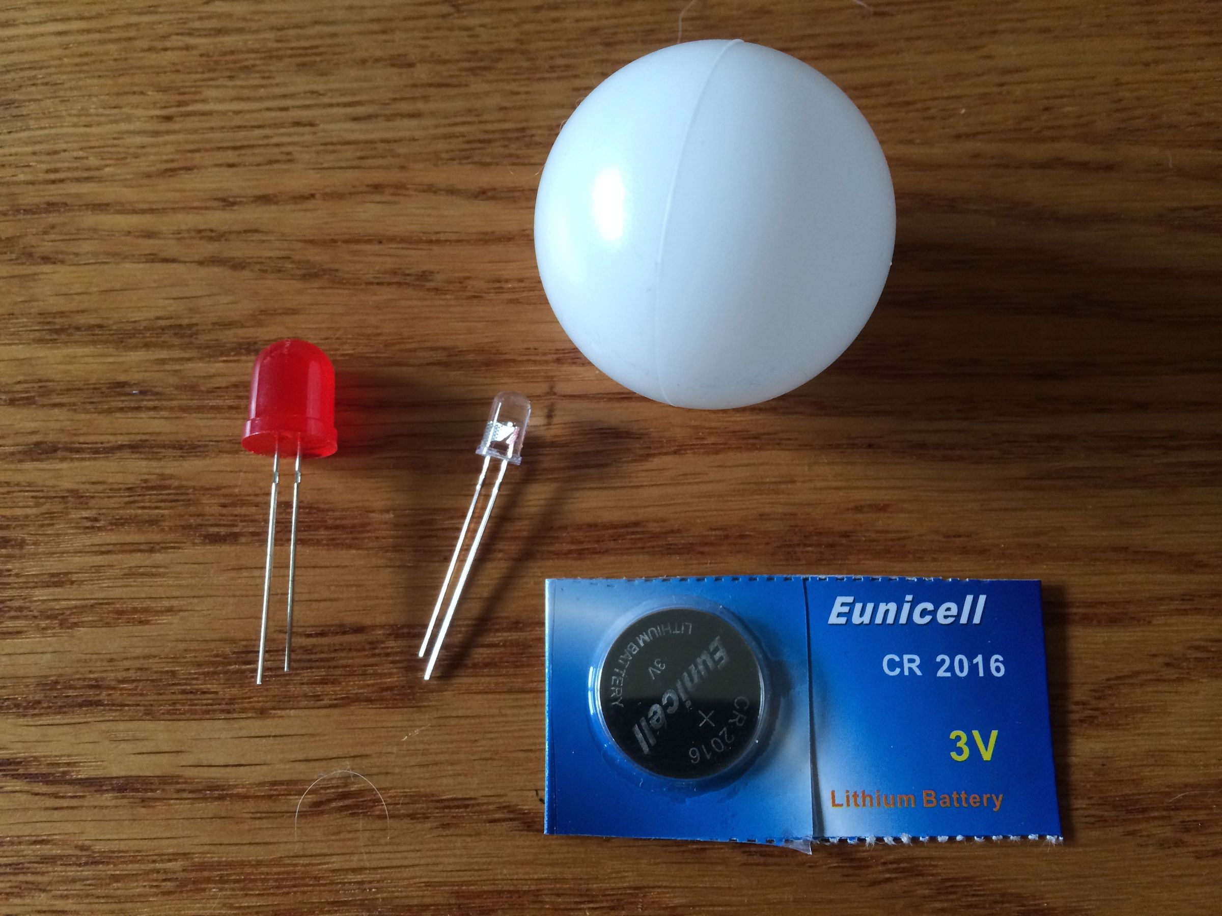 Glow in the Dark LED Ping Pong Ball : 4 Steps (with Pictures ...