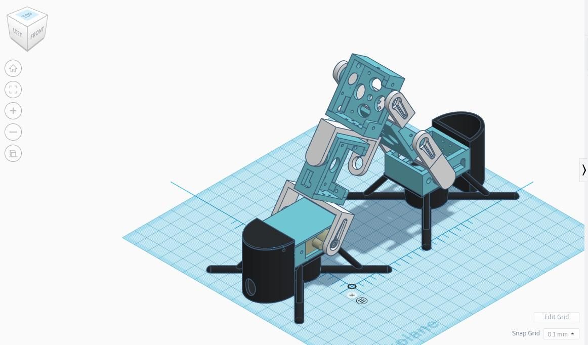Inchworm Robot - Modular, Move Allsides With BT App : 22 Steps (with ...