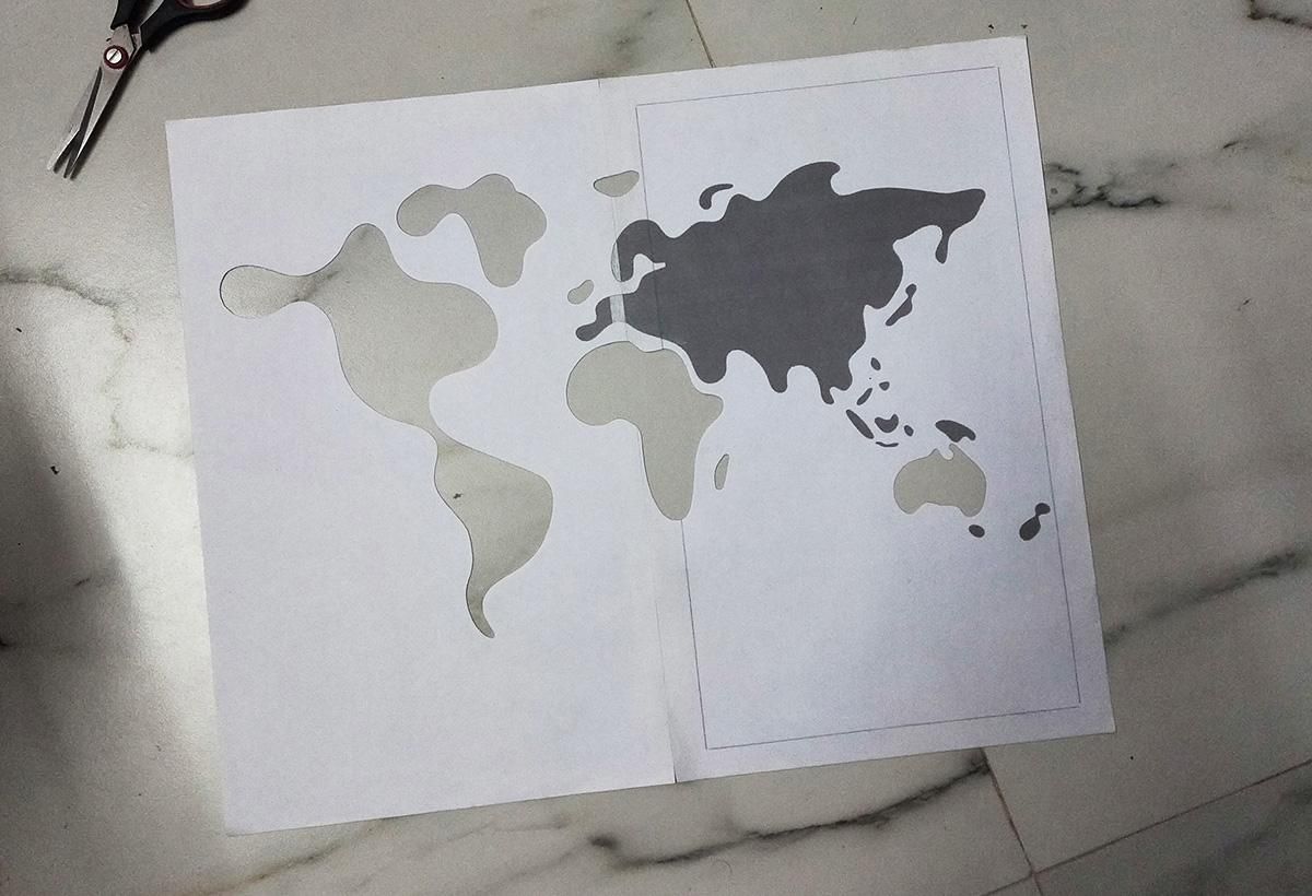 Topographic World Map Art : 11 Steps (with Pictures) - Instructables