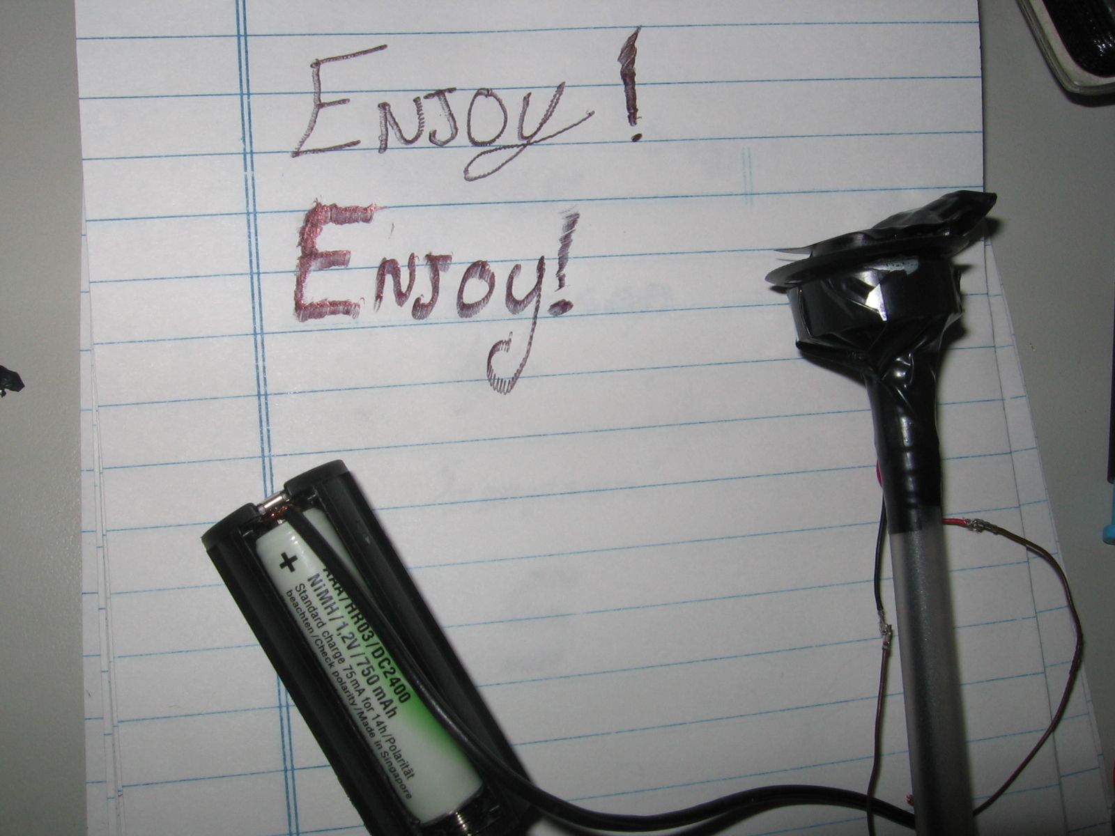Vibrating Pen : 6 Steps - Instructables