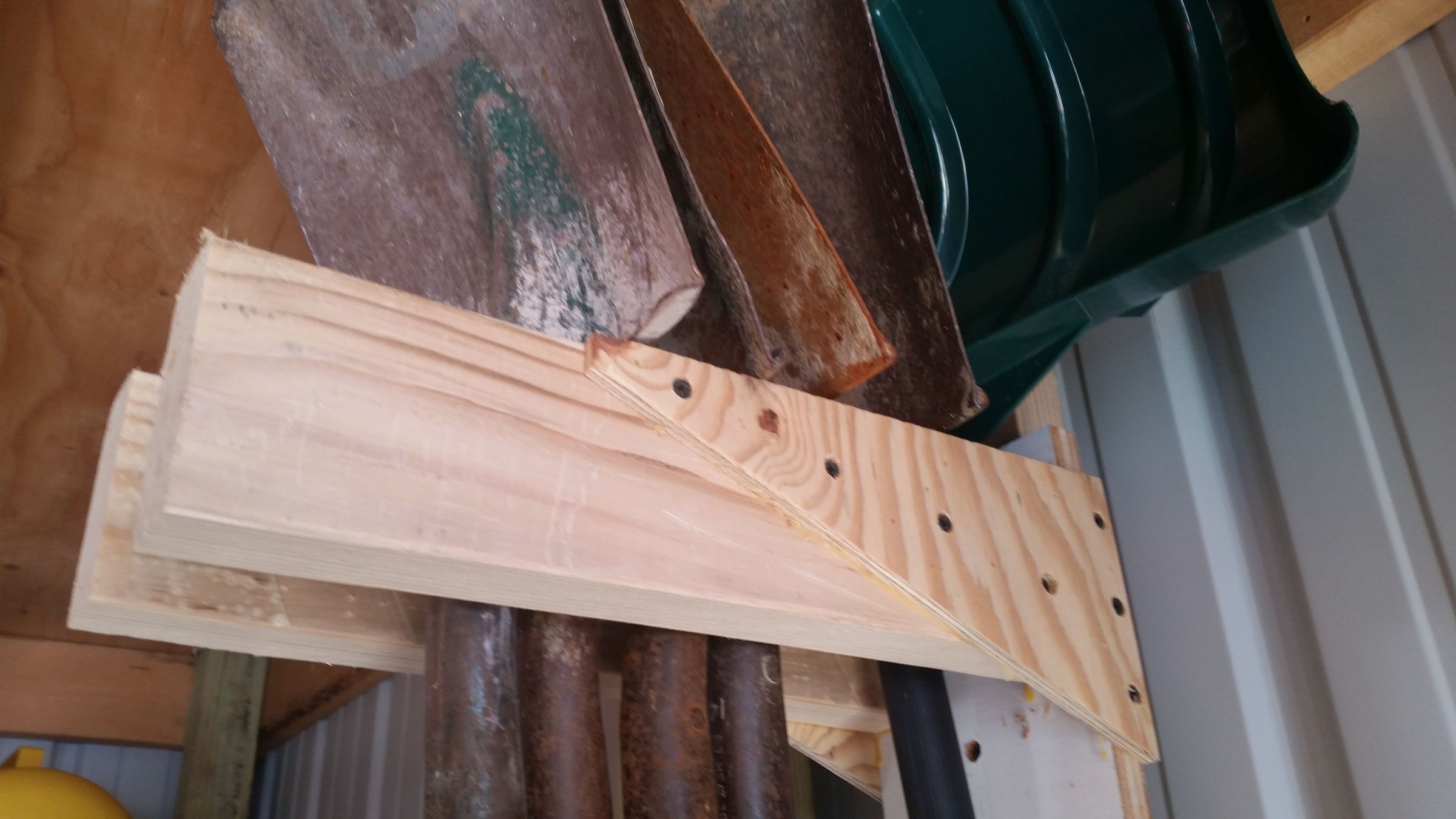 Long Handle Tool Storage Rack : 3 Steps (with Pictures) - Instructables