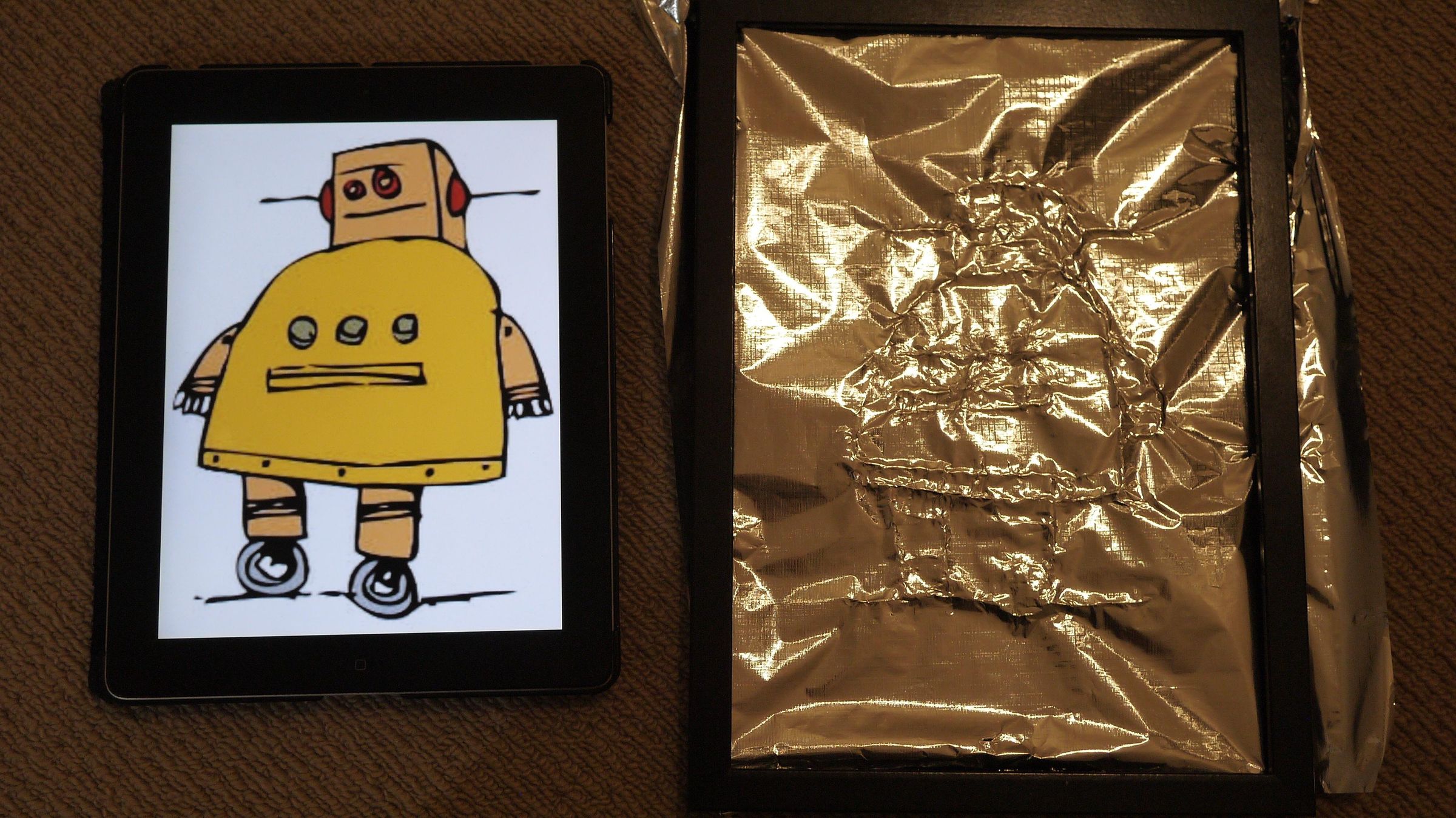 ~Tin Foil Robot Art~ : 5 Steps - Instructables