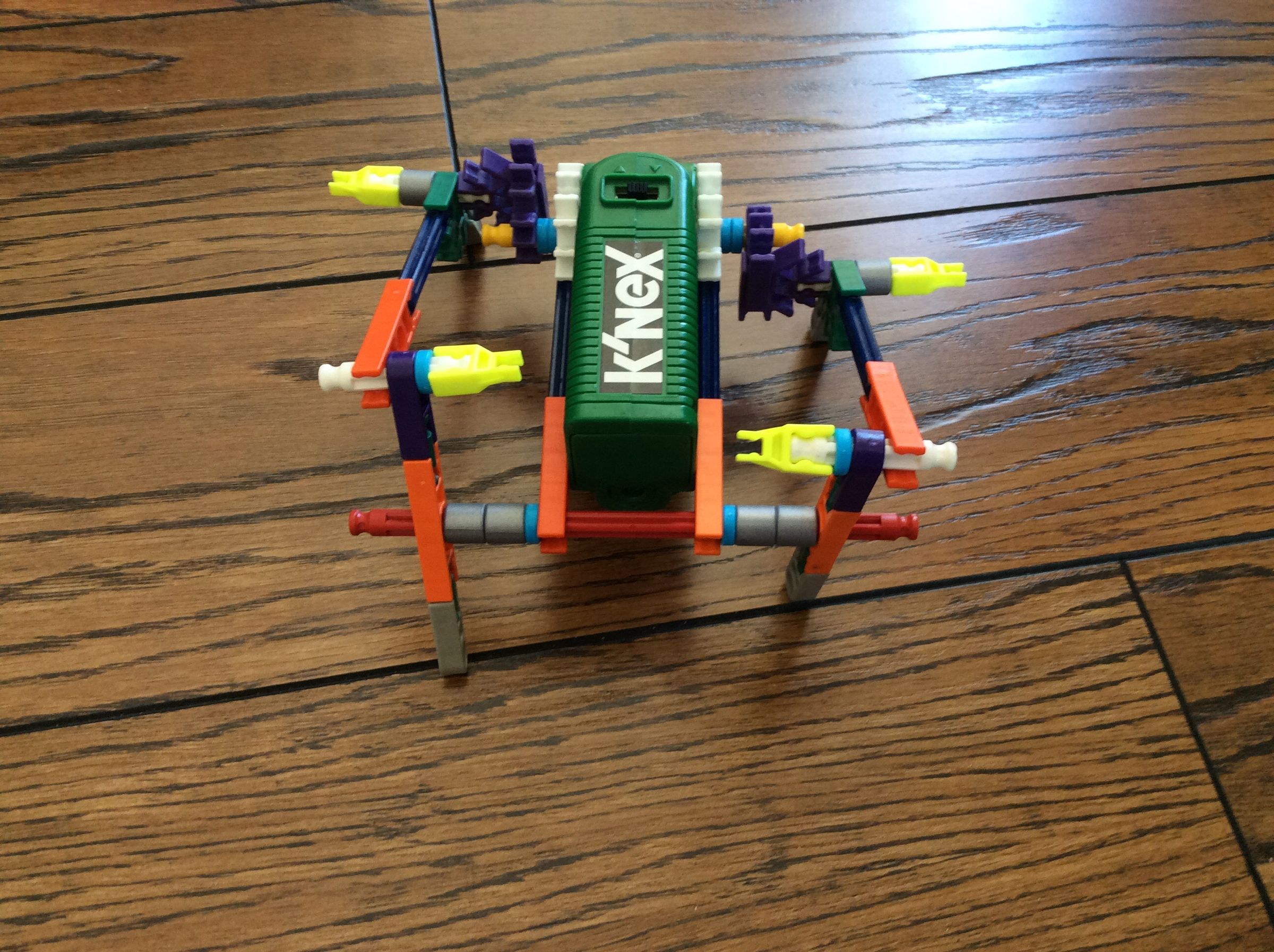 Mini Knex 4 Legged Walking Robot : 7 Steps (with Pictures) - Instructables