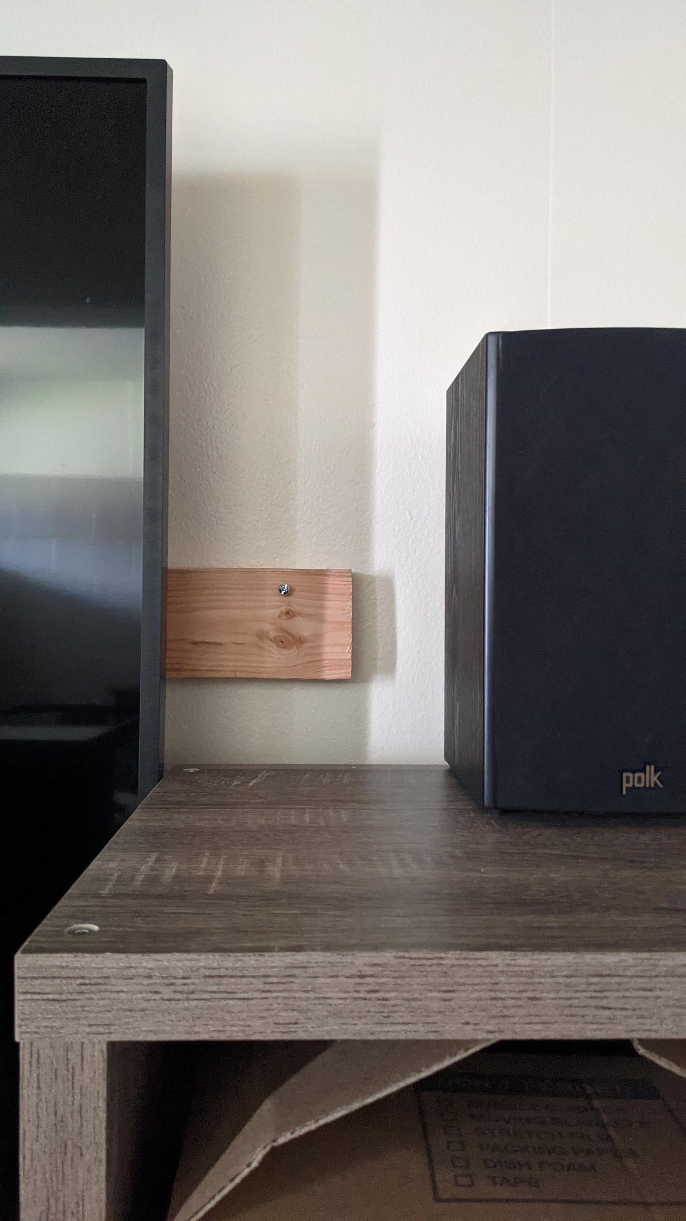 Wall Mount TV Without Holes in Wall, Perfect for Apartment : 6 Steps ...