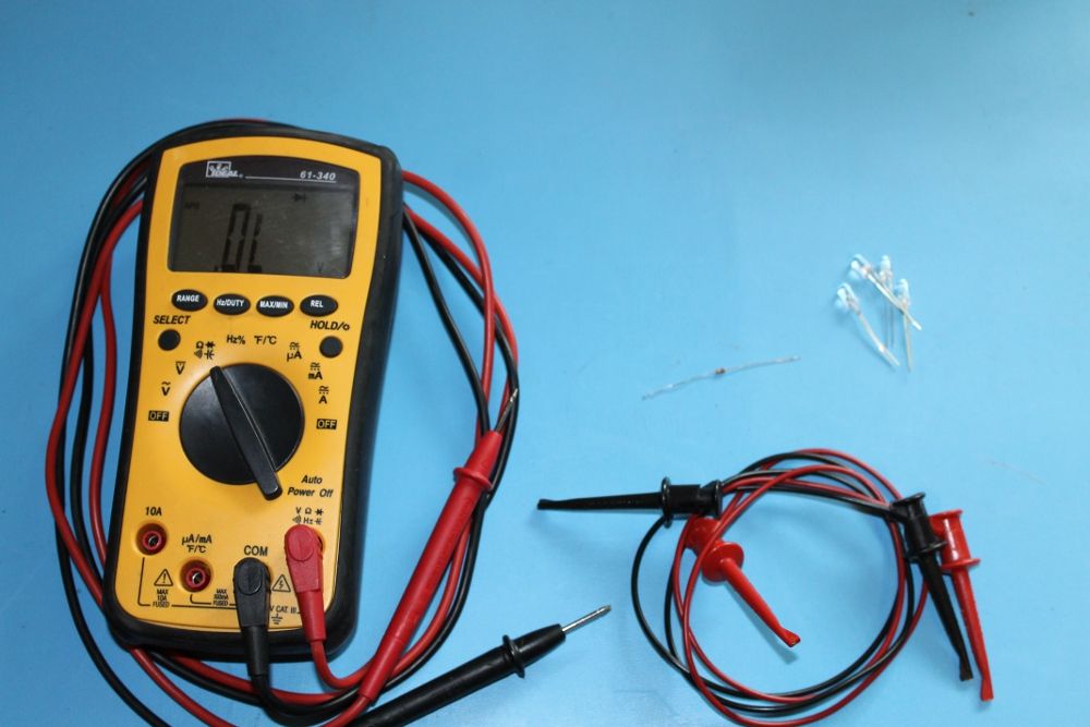 Testing LEDs With a Multimeter - Instructables