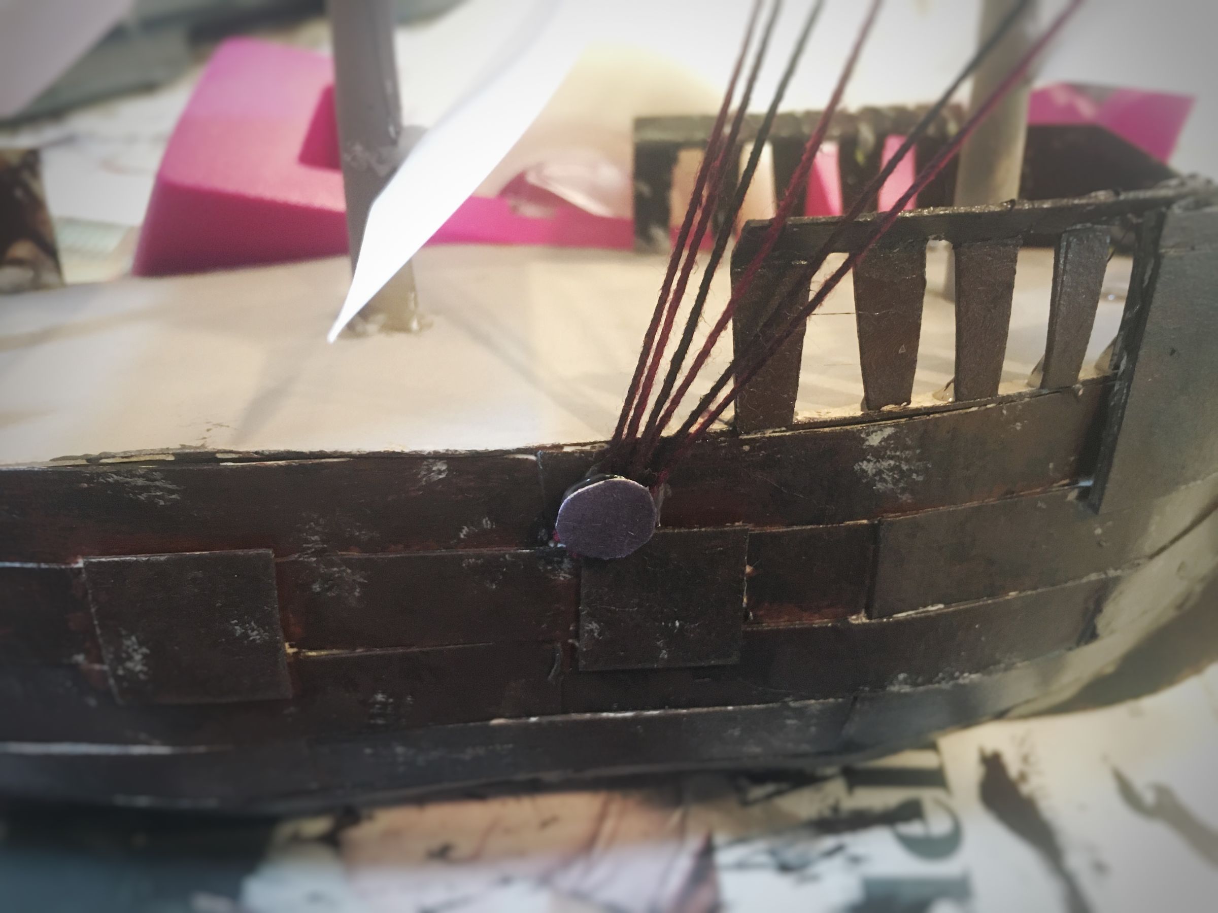Model Ship From Paper and Cardboard : 15 Steps (with Pictures ...