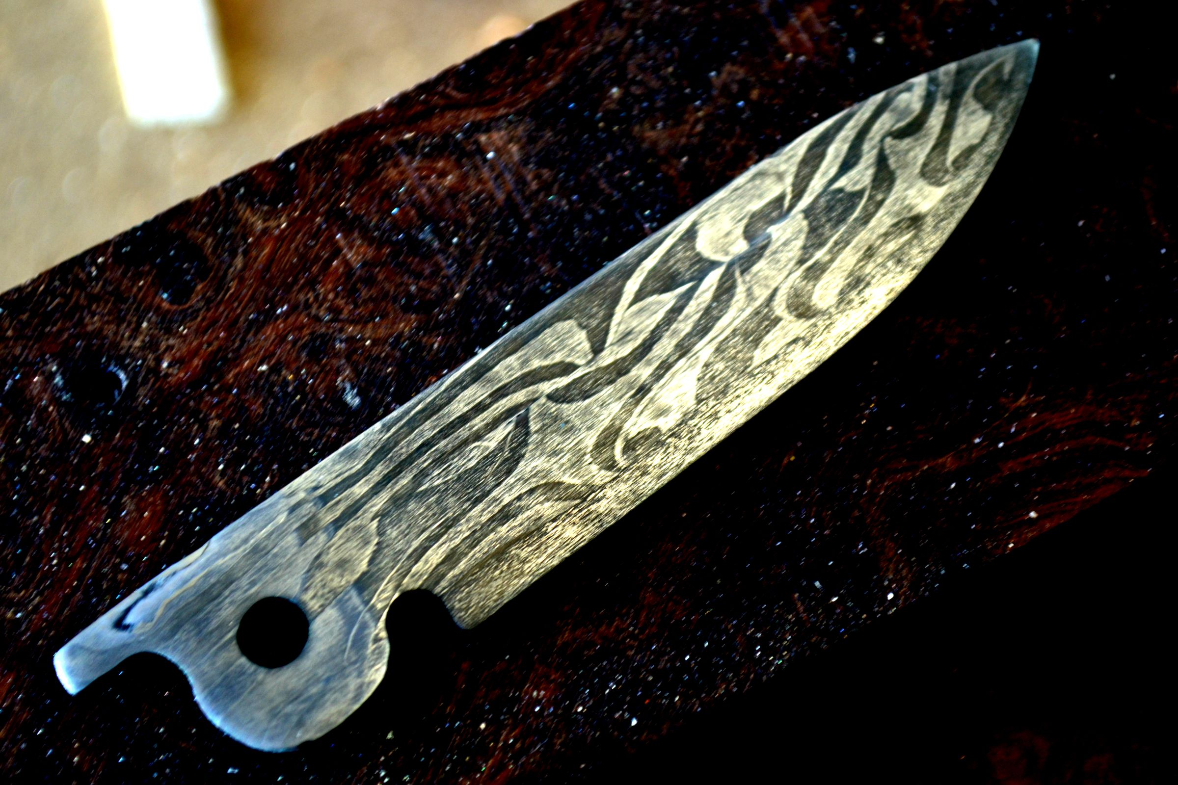 Forged Damascus Steel Pocket Knife W/ Common Tools!!! : 24 Steps (with ...