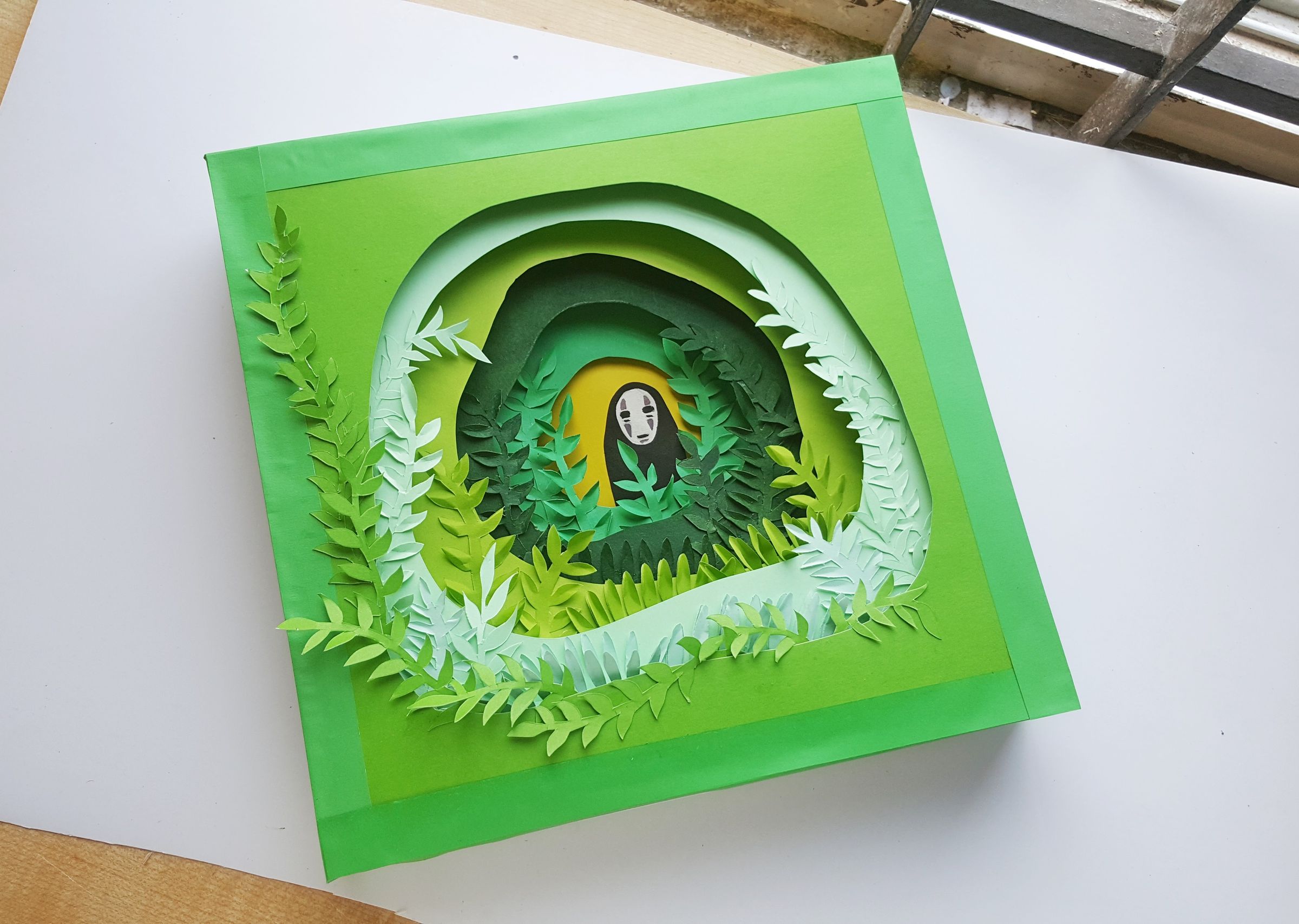 3d Paper Art (Studio Ghibli Inspired) : 10 Steps (with Pictures ...