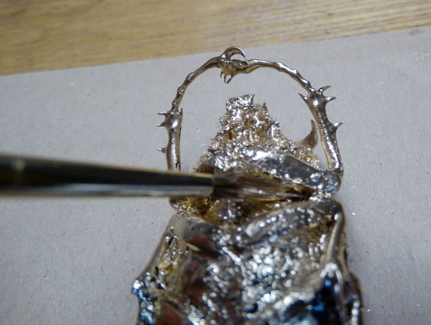 Preparing and Gilding a Real Insect : 10 Steps (with Pictures ...