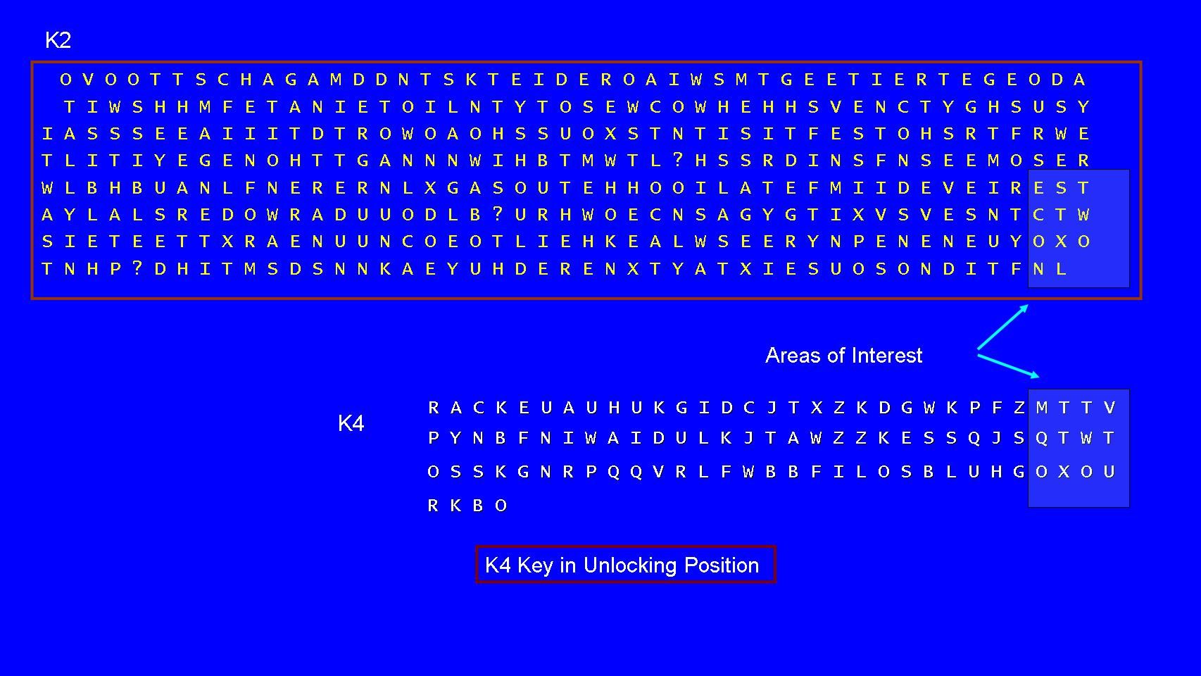 How to Solve Sanborn's Kryptos: Part 10 - K4 Final Solution Part 1 : 11 ...