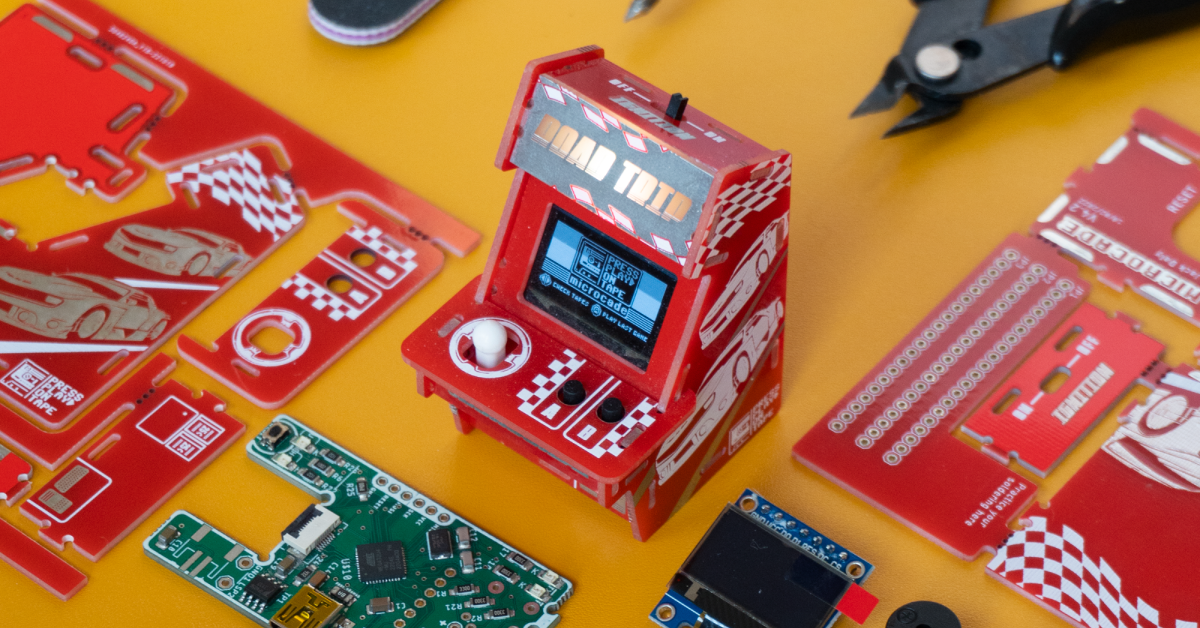 Build & Code Your Own PCB Arcade Machine - Microcade : 21 Steps ...