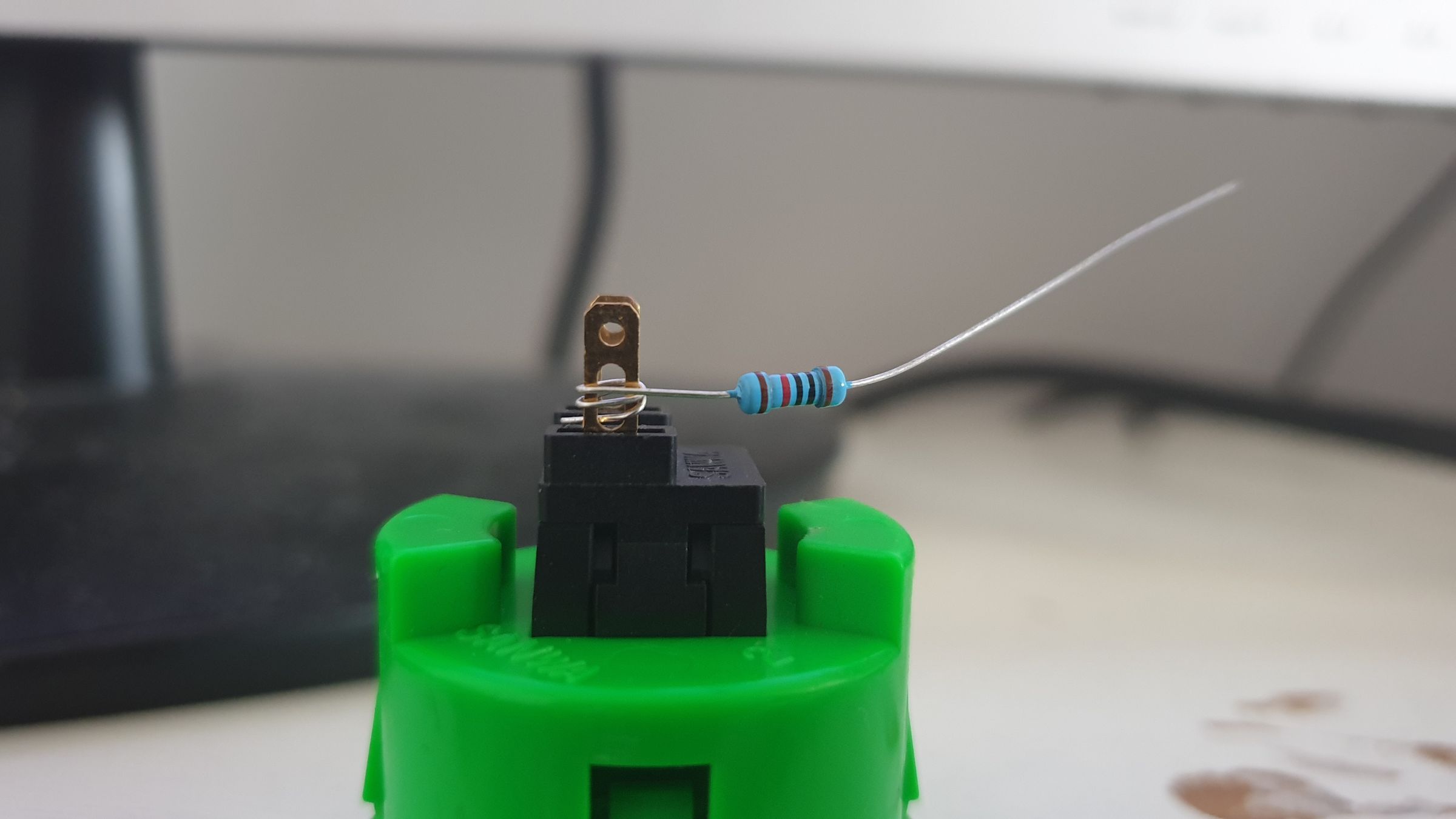 Add LEDs to Your Arcade Stick Sanwa Buttons! : 6 Steps (with Pictures ...