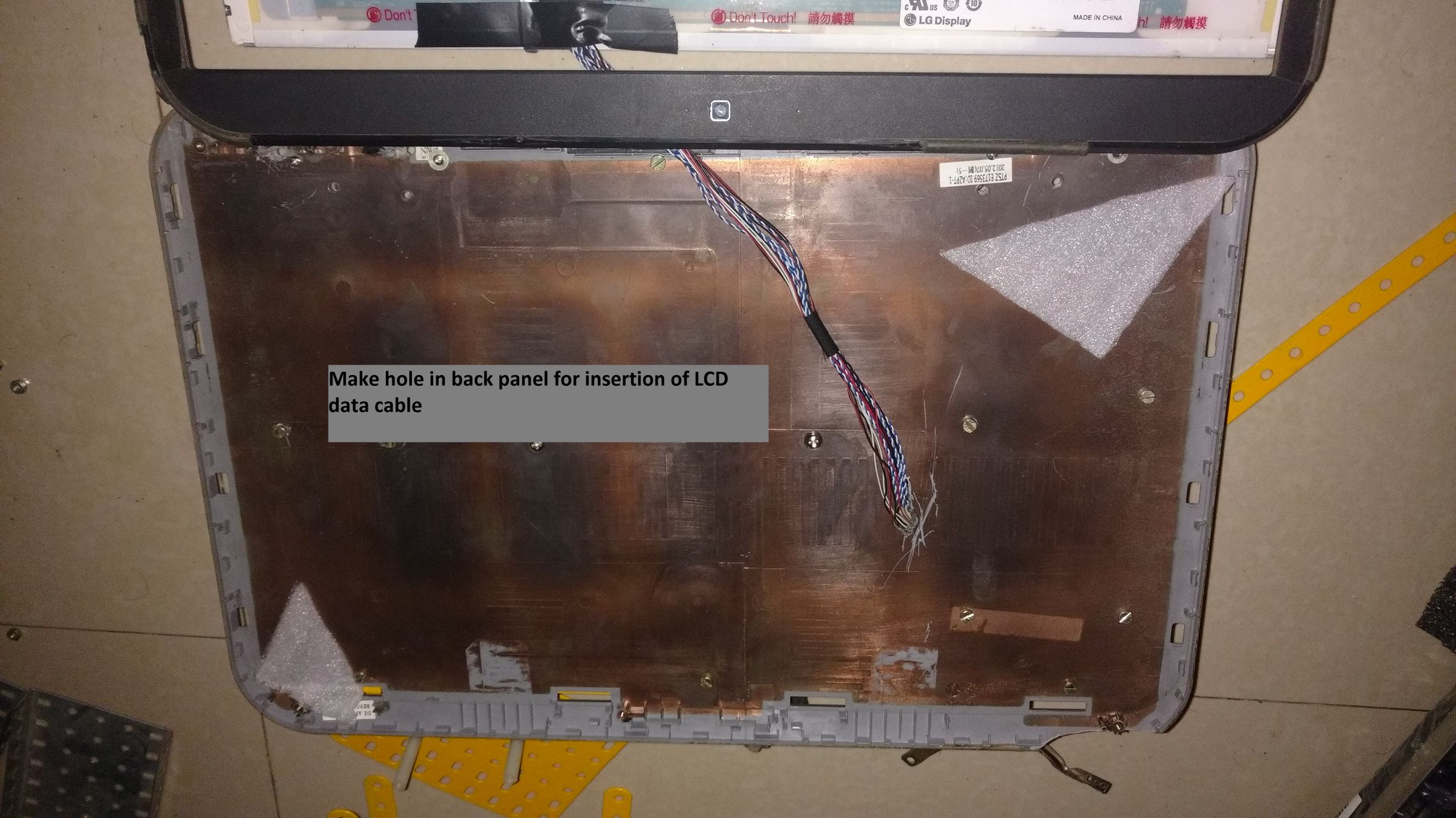 Reusing Old Laptop Parts to Build Cheap Portable System : 3 Steps (with ...