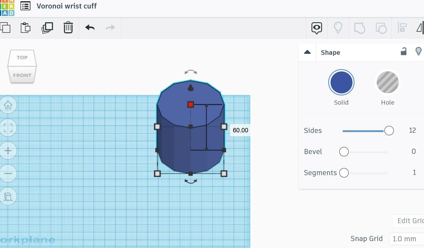 Voronoi Cuff in Tinkercad : 6 Steps (with Pictures) - Instructables