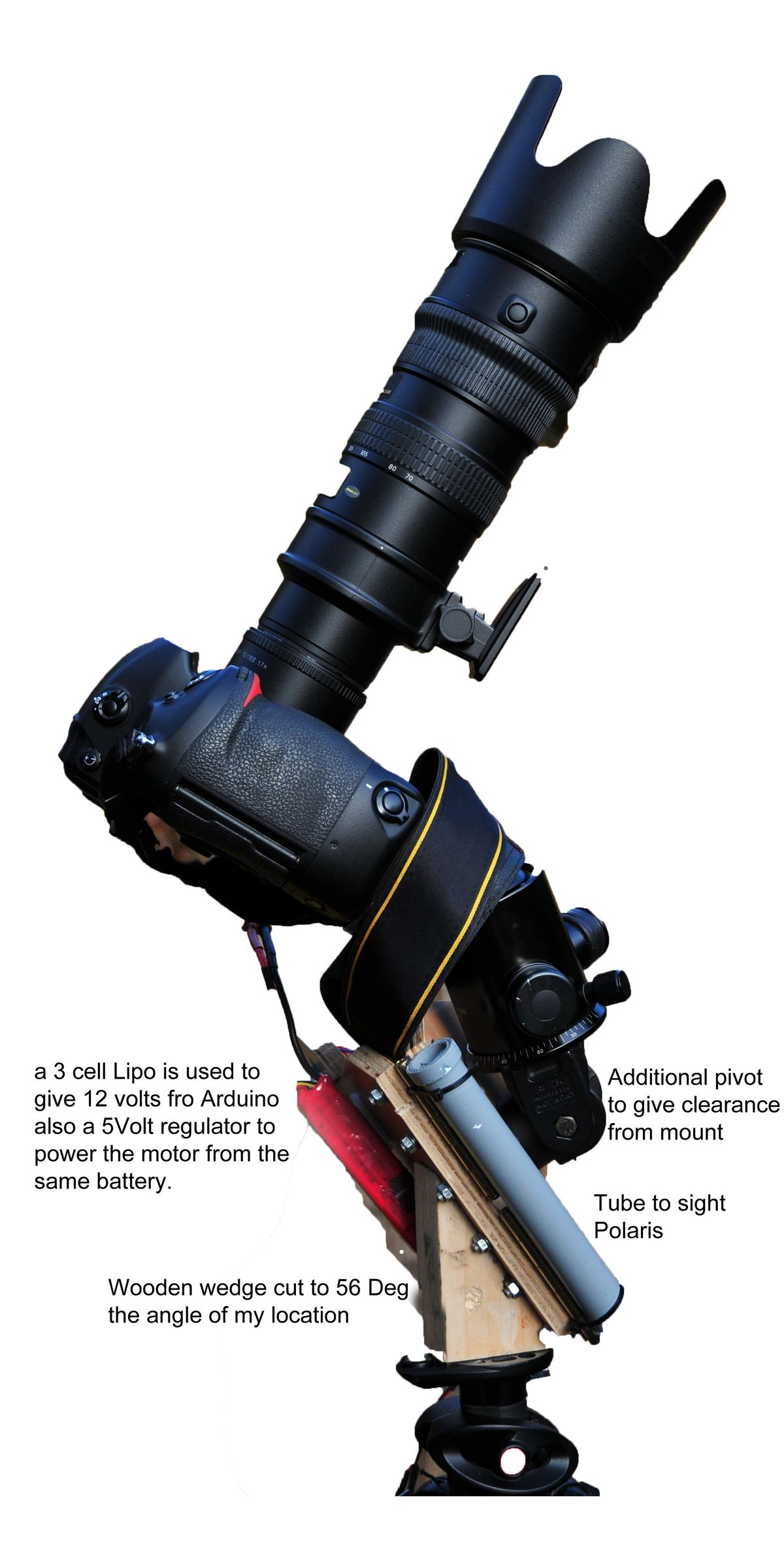 Star Tracker Using 28BYJ-48 Stepper Motor, Arduino and LCD Display to ...