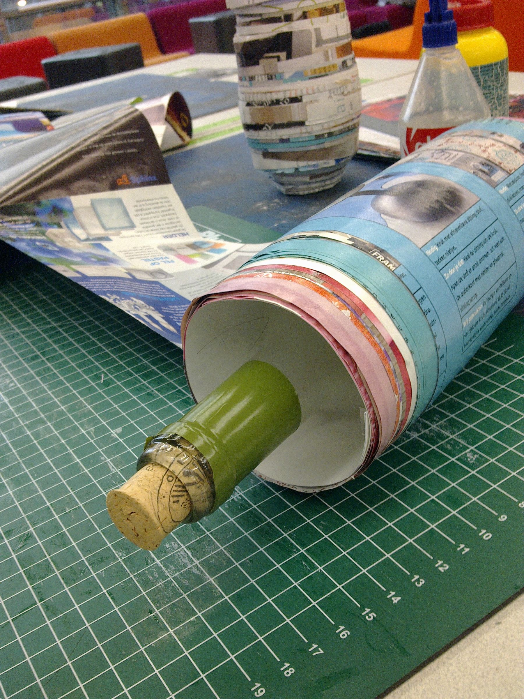 Paper Vase : 5 Steps - Instructables