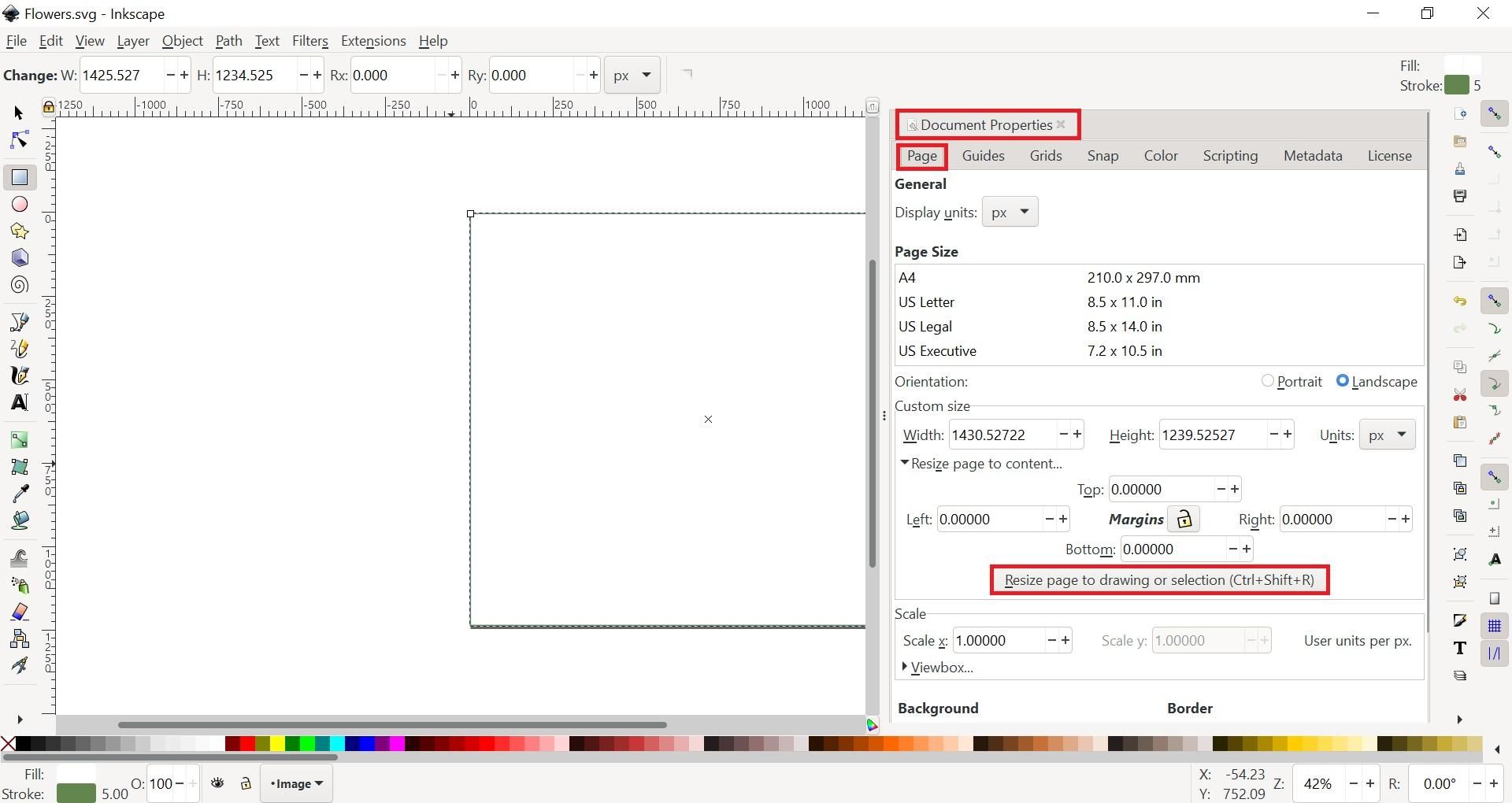 Inkscape: Adding a Frame Around a Picture ( ~ 12 Skills ) : 6 Steps ...