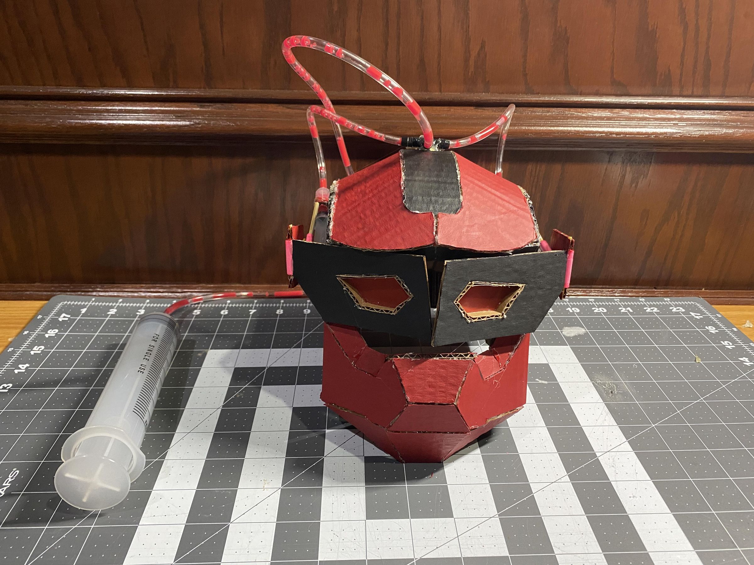 Transformers Hydraulic Mask : 13 Steps (with Pictures) - Instructables