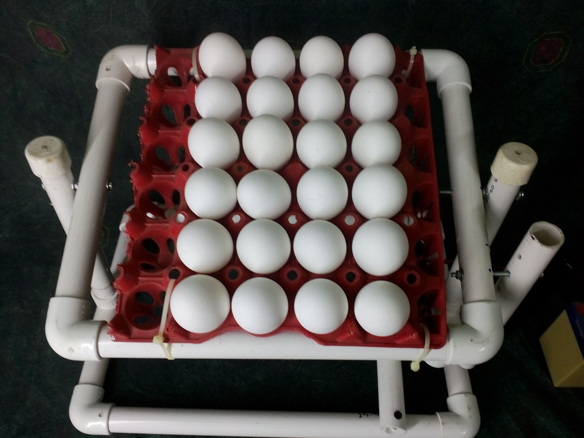 How to Make Automatic Rotating Egg Tray From PVC : 7 Steps (with ...