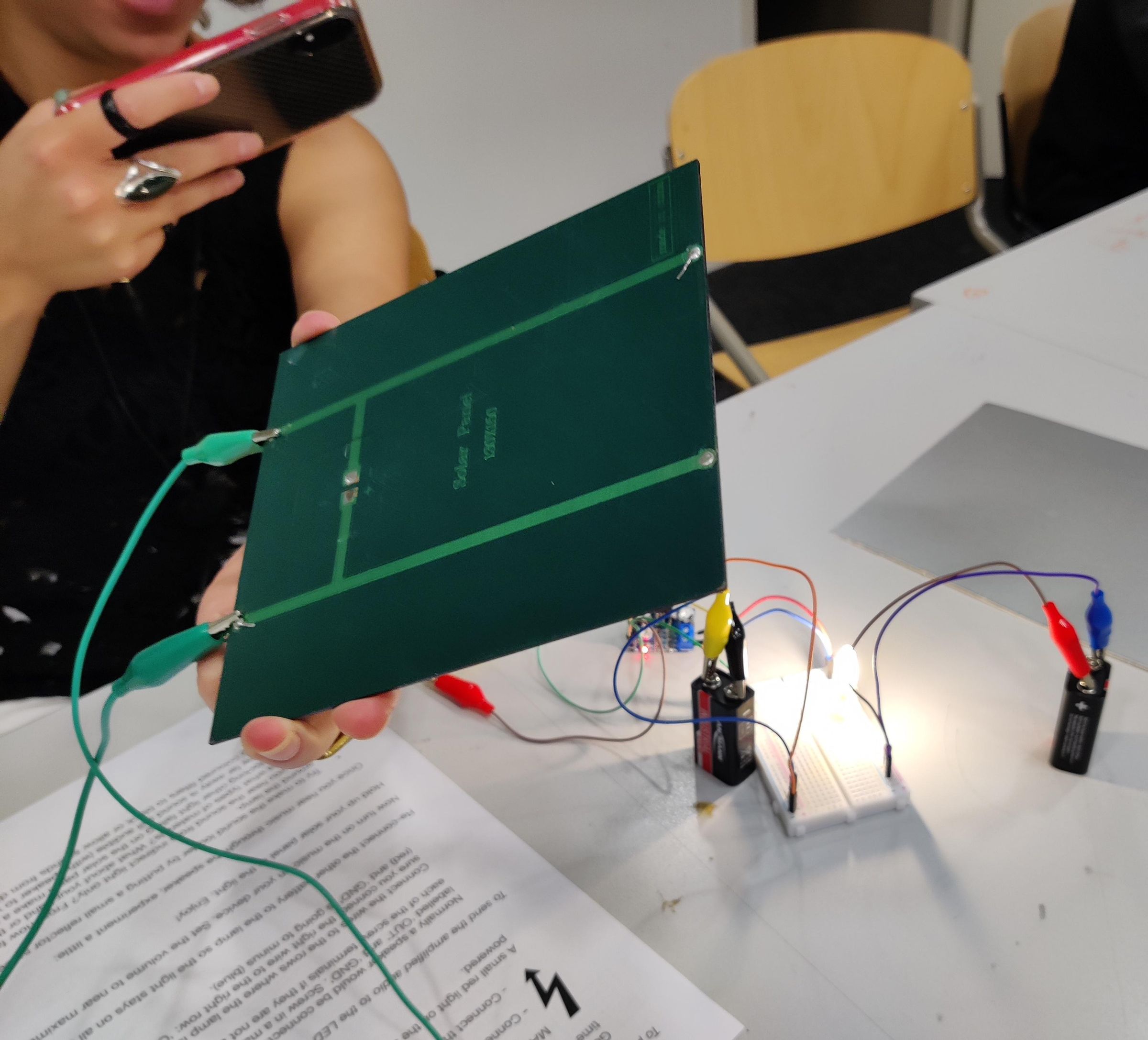 Using a Solar Panel to See Sound and Hear Light : 11 Steps (with ...