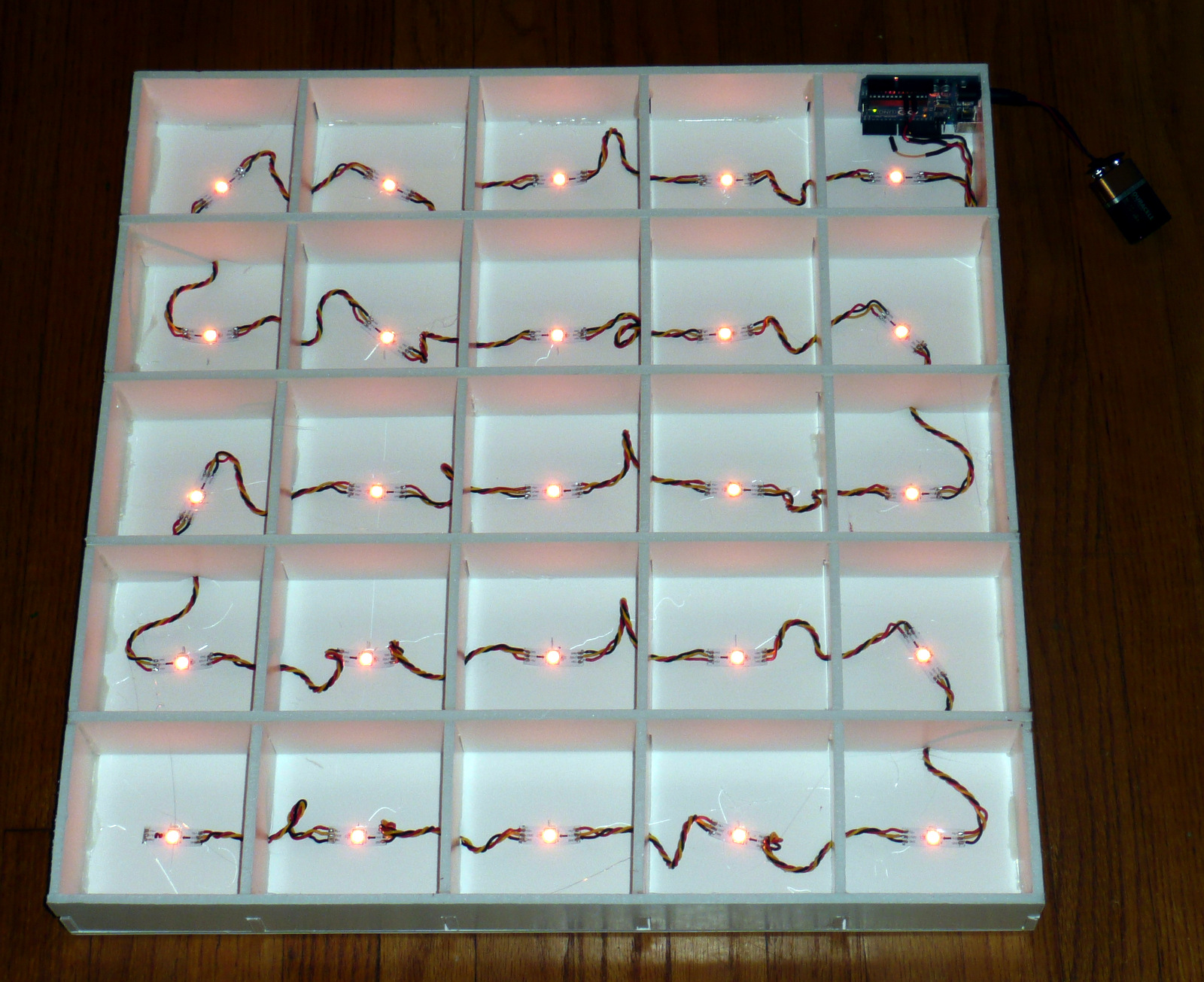 Low Cost LED Grid : 3 Steps (with Pictures) - Instructables