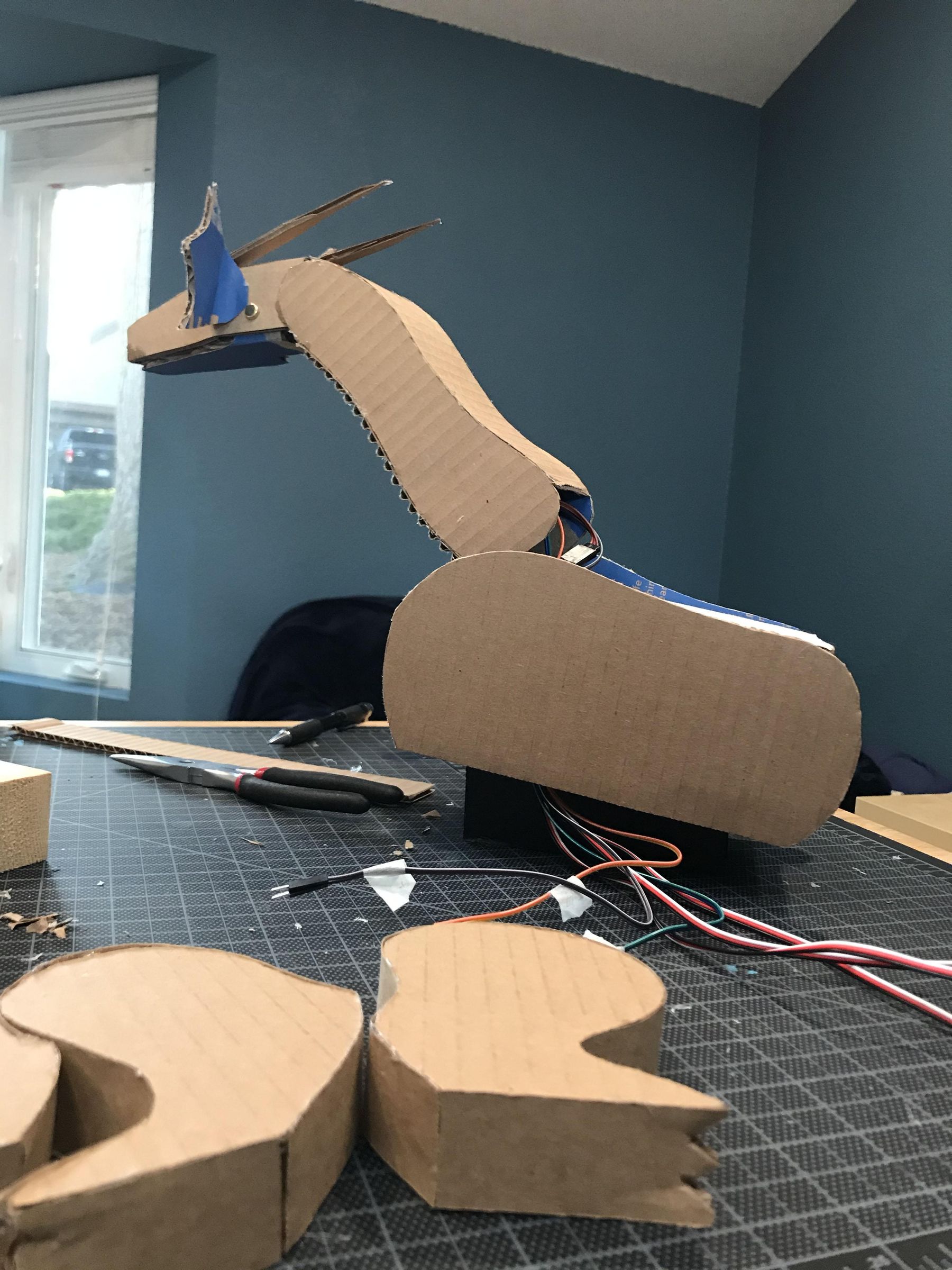 Cardboard Dragon Robot : 6 Steps (with Pictures) - Instructables