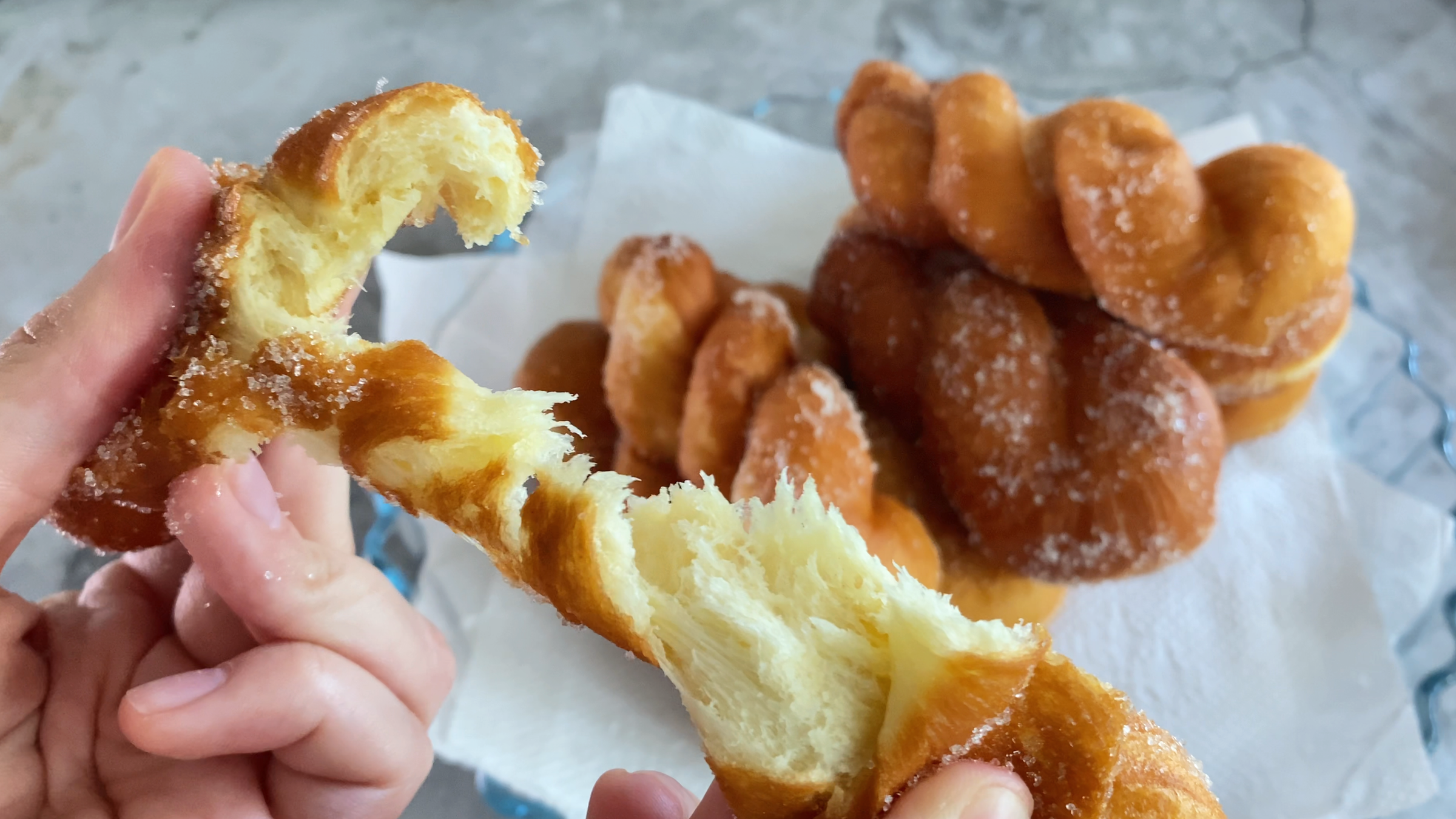Korean Twisted Doughnuts (Kkwabaegi) : 10 Steps (with Pictures ...