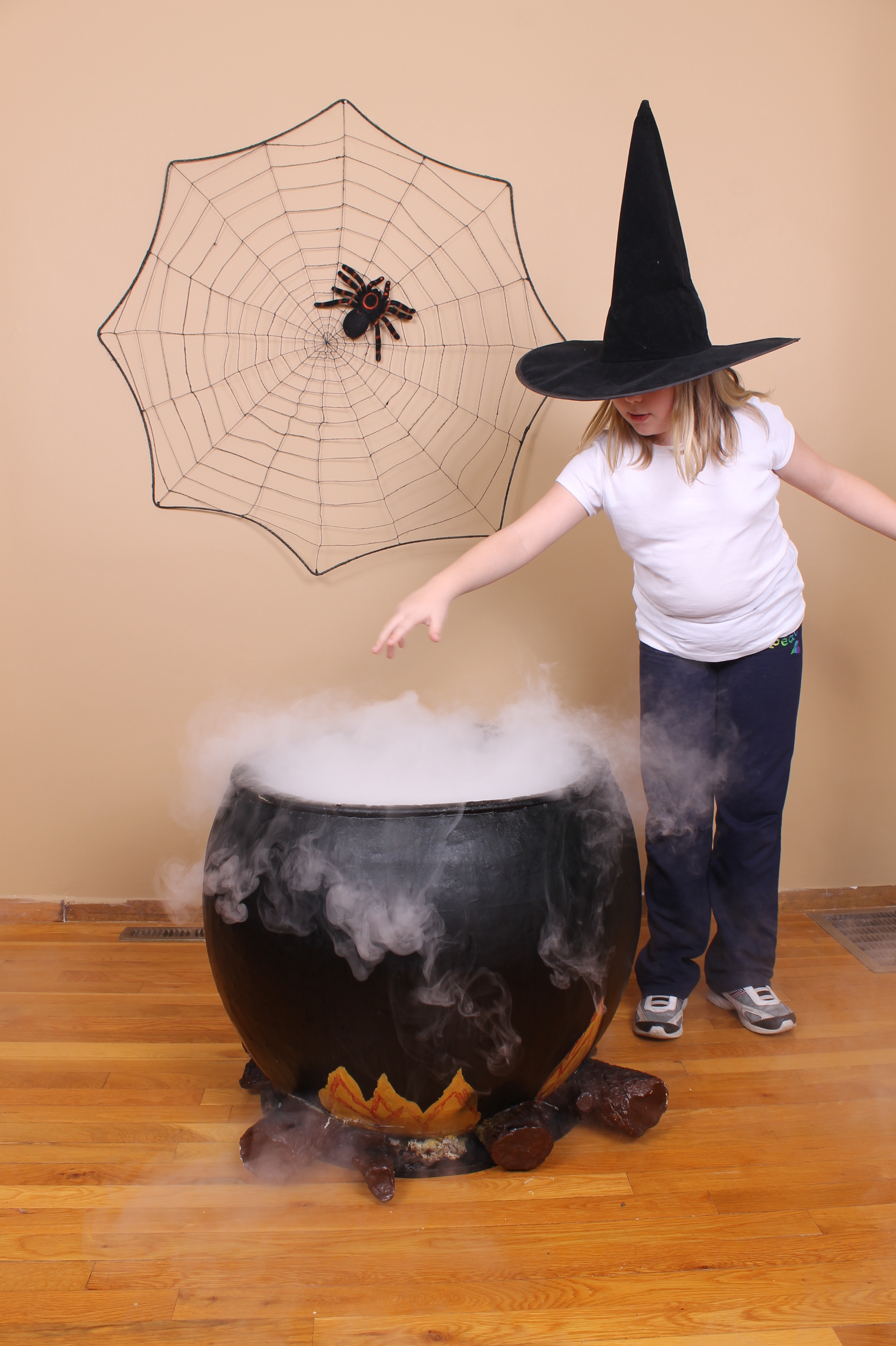 Full Size Haunted Cauldron With Fog : 9 Steps (with Pictures ...